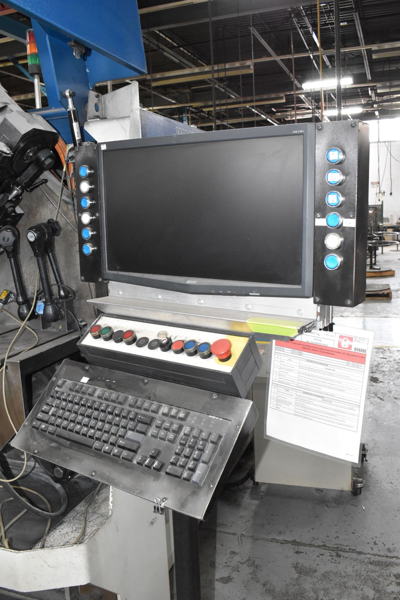{ Choice of lots: 26A } WAFIOS FMU4 CNC SERVO SPRING COILING MACHINE ...