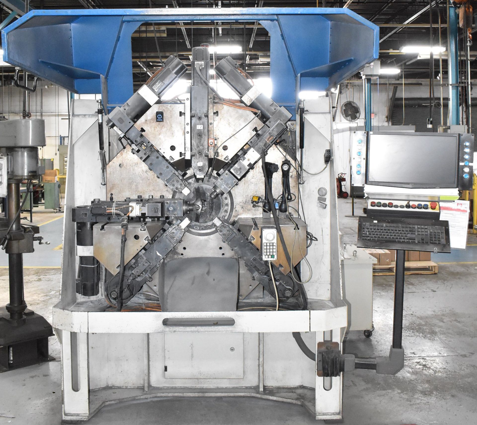 { Choice of lots: 26A } WAFIOS FMU4 CNC SERVO SPRING COILING MACHINE ...