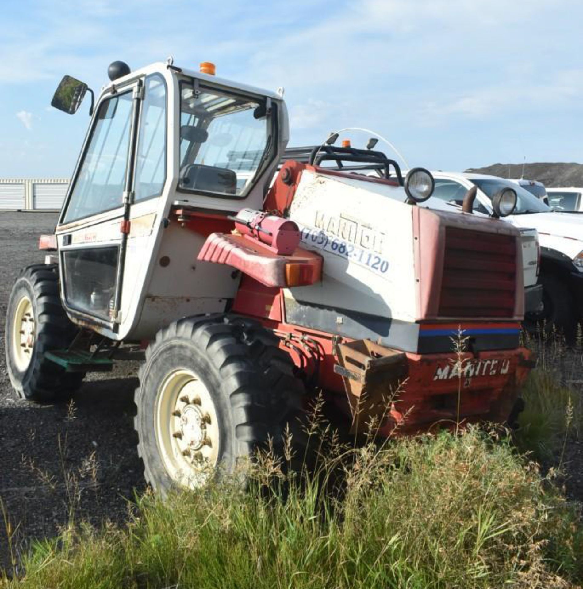 MANITOU MLT626 5,500 LB. CAPACITY DIESEL TELEHANDLER FORKLIFT WITH 228 ...