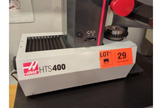 HAAS (2021) HTS400 CAT40/BT40 TOOL PRE-SETTER WITH PC BASED CONTROL, S ...