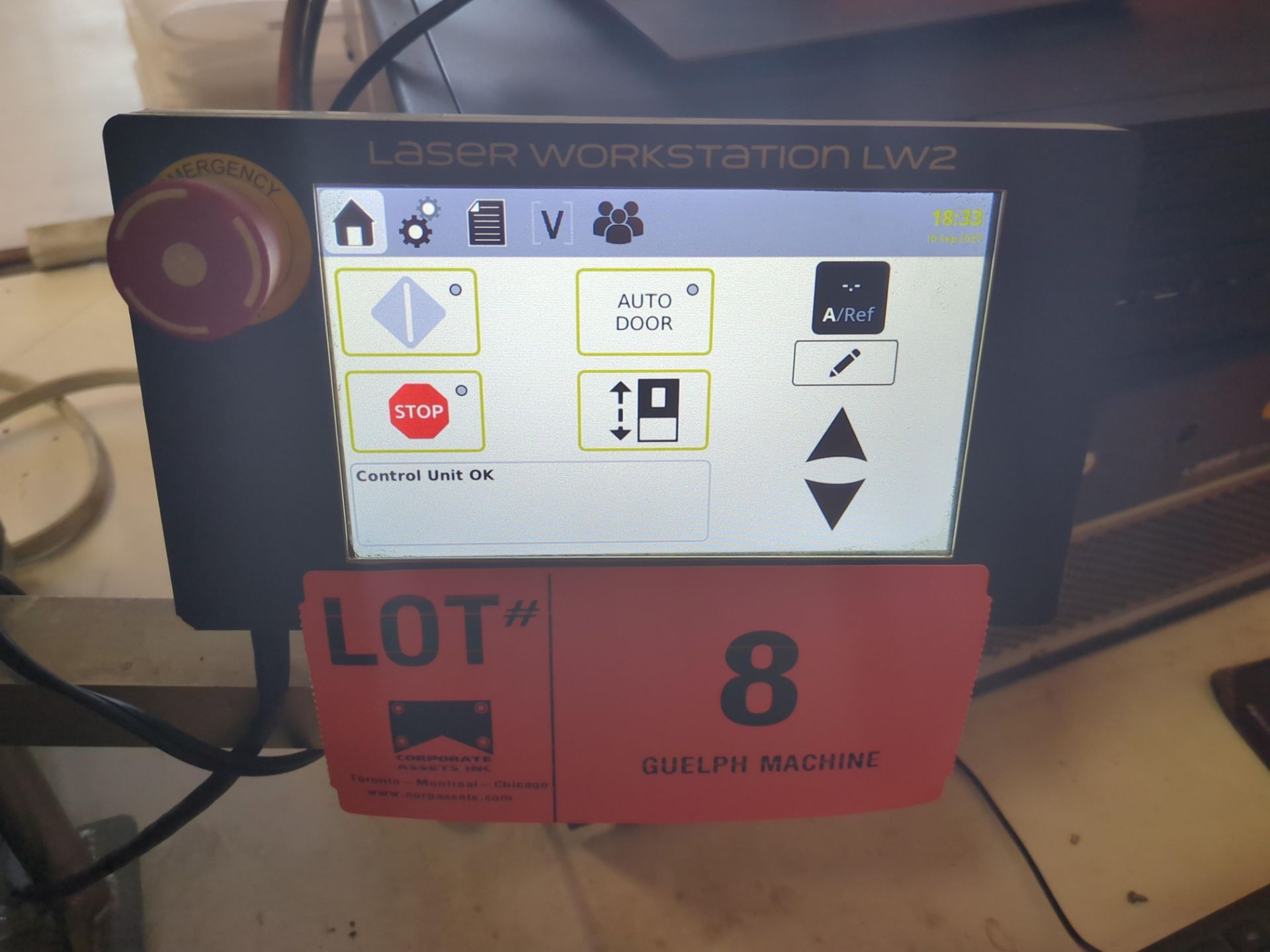 GRAVOTECH (2020) LASER WORKSTATION LW2 FULLY AUTOMATED LASER ENGRAVER ...