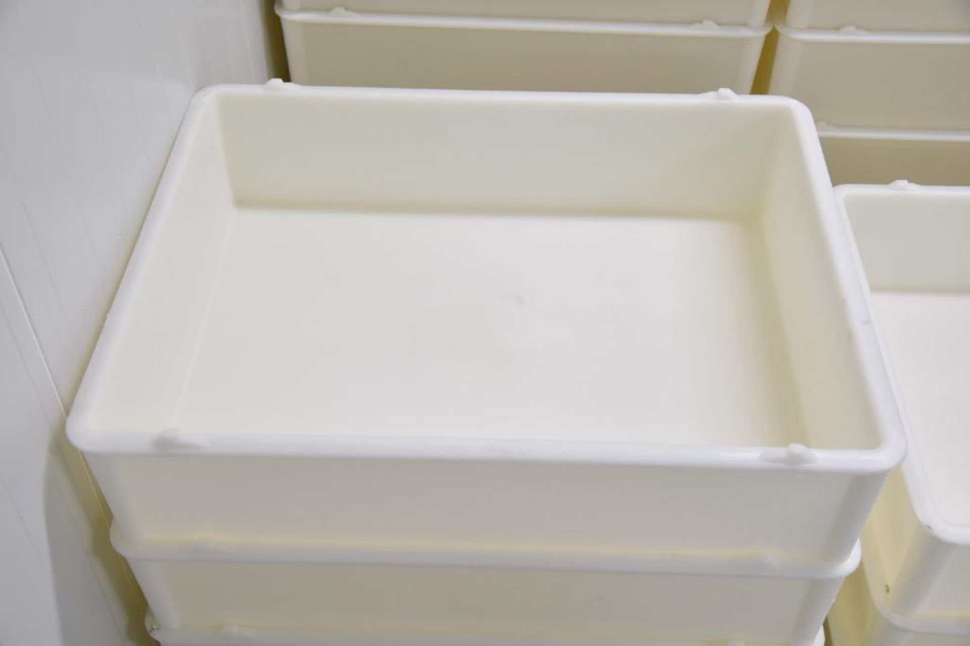 { Choice of lots: 37, 38 } LOT (28) SCHEBLER SANI-TRAY APPROX. (55) 24 ...