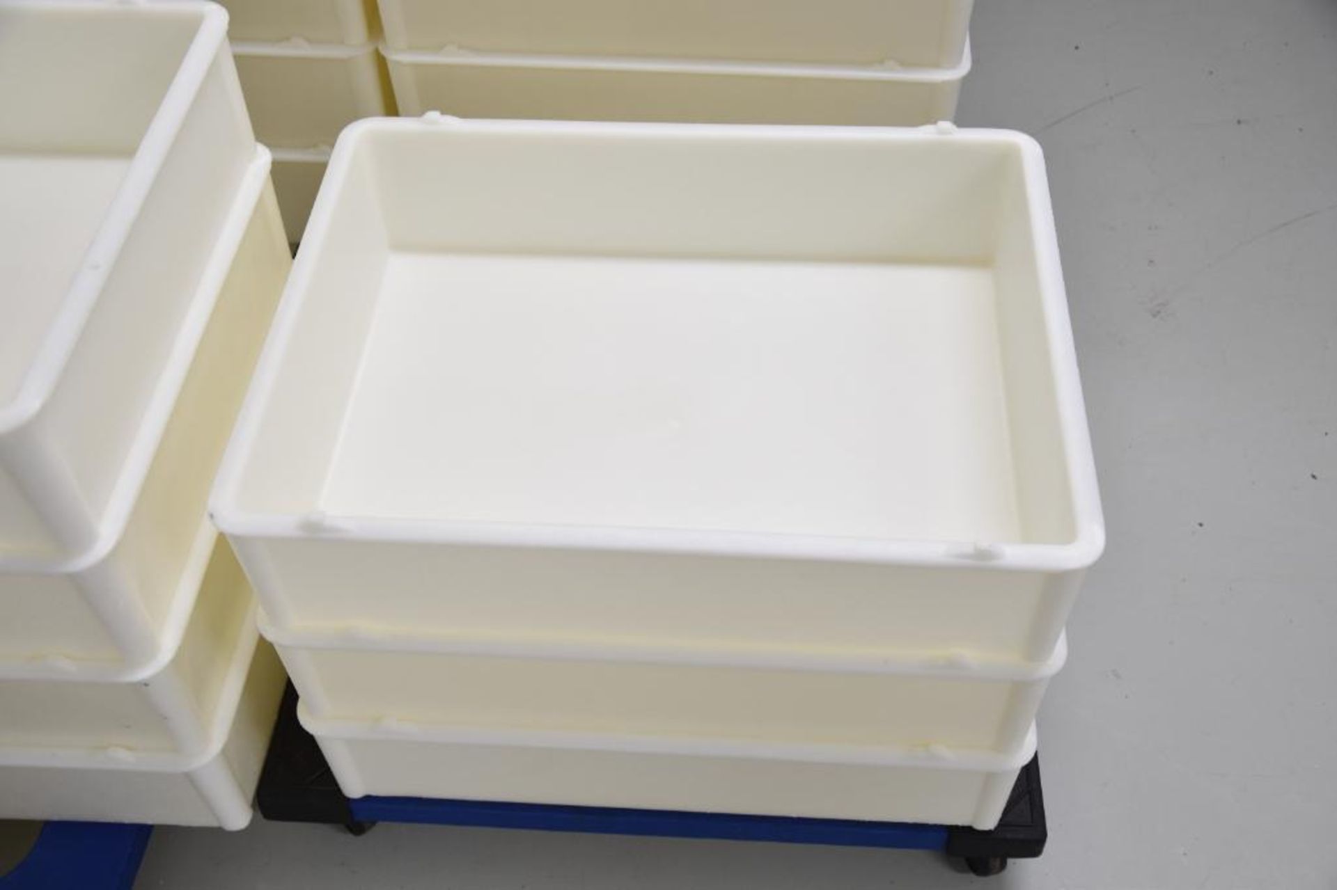 LOT (27) SCHEBLER SANI-TRAY APPROX. (55) 24”X18”X6” COATING PAN ...