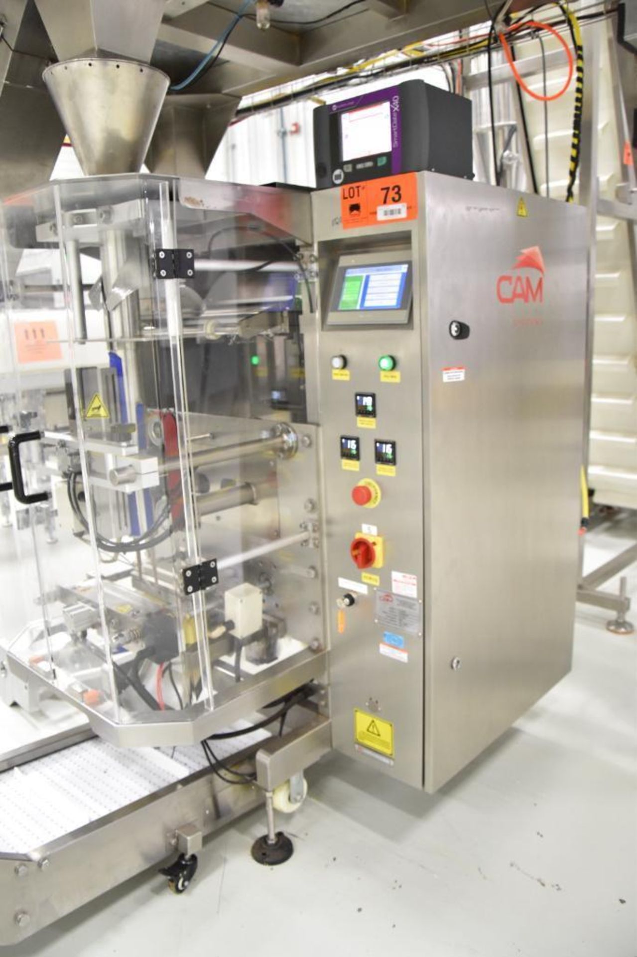 CAM PACKAGING (2019) CV-420SD HIGH SPEED VERTICAL FORM, FILL AND SEAL ...