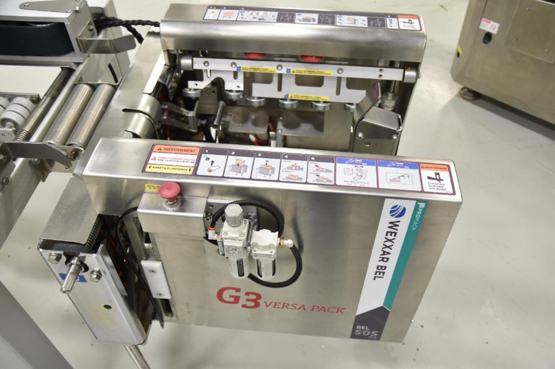 WEXXAR (2020) BEL 150 AUTOMATIC CASE SEALER WITH WEXXAR BEL 505 G3 ...