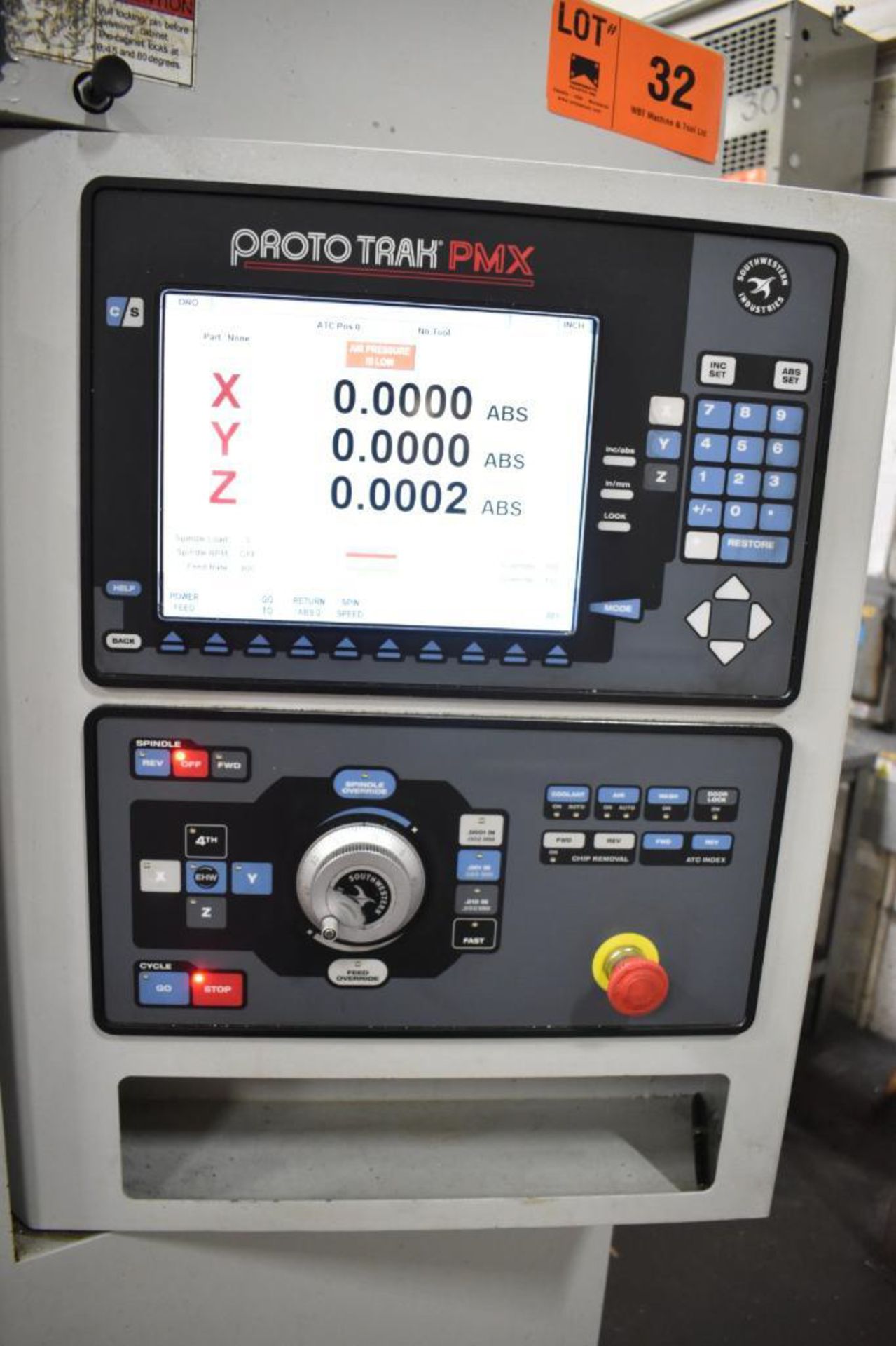 { Choice of lots: 32 } SWI TRAK (2014) LPM CNC VERTICAL MACHINING ...