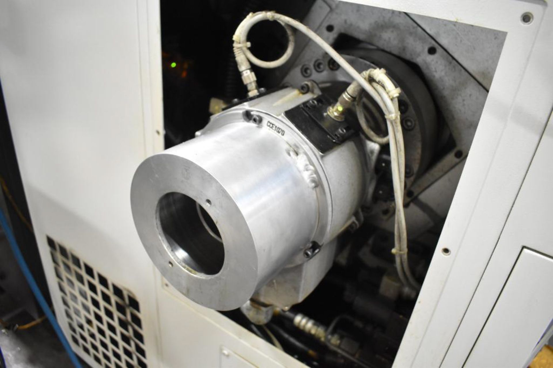 OKUMA (2022) LB300EXII SPACE TURN OPPOSED SPINDLE CNC TURNING CENTER ...