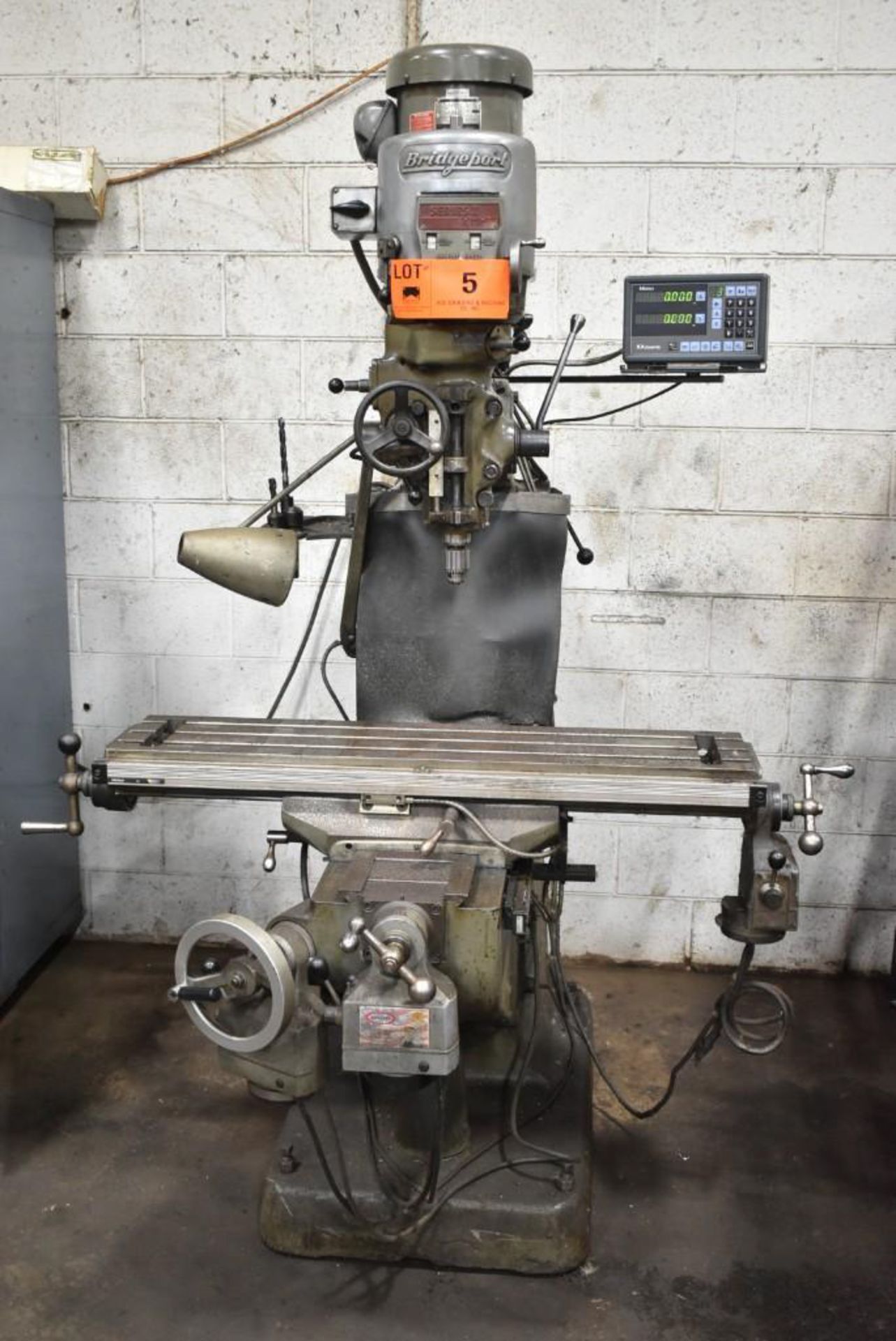 { Choice of lots: 5 } BRIDGEPORT SERIES I VERTICAL MILLING MACHINE WITH ...