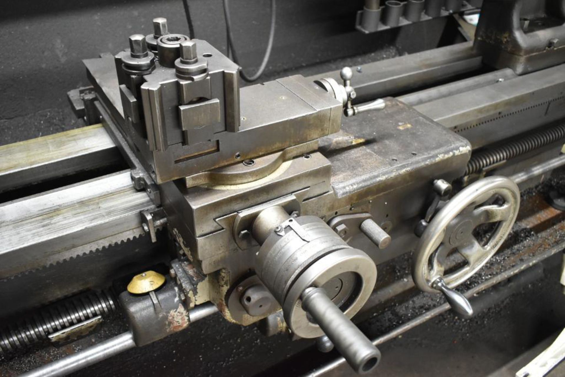 MITCHELL OF KEIGHLEY GAP BED ENGINE LATHE WITH 16” SWING OVER BED, 32 ...