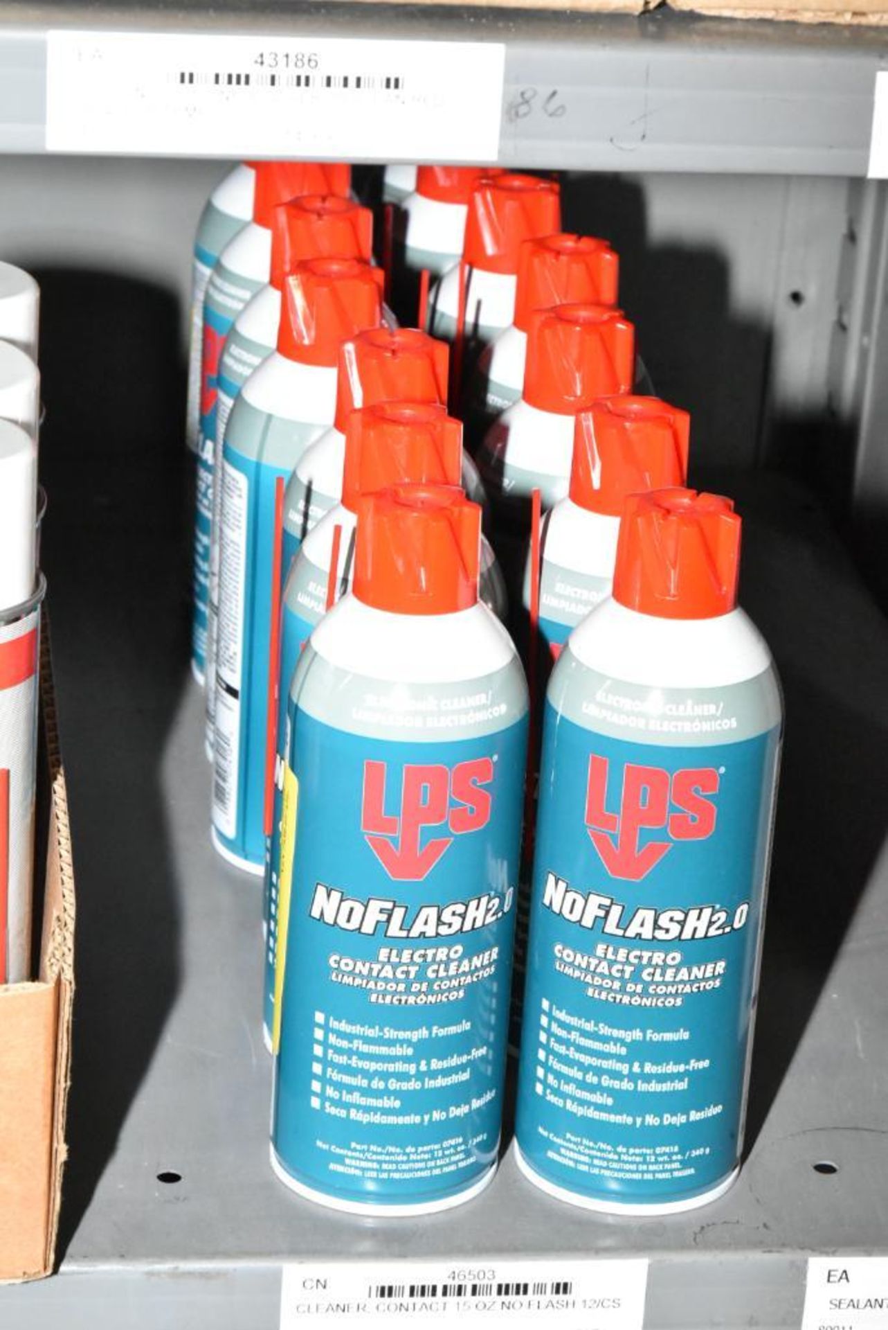 LOT/ CONTENTS OF SHELF - INCLUDING ADHESIVES, CHEMICALS, LUBRICANTS ...