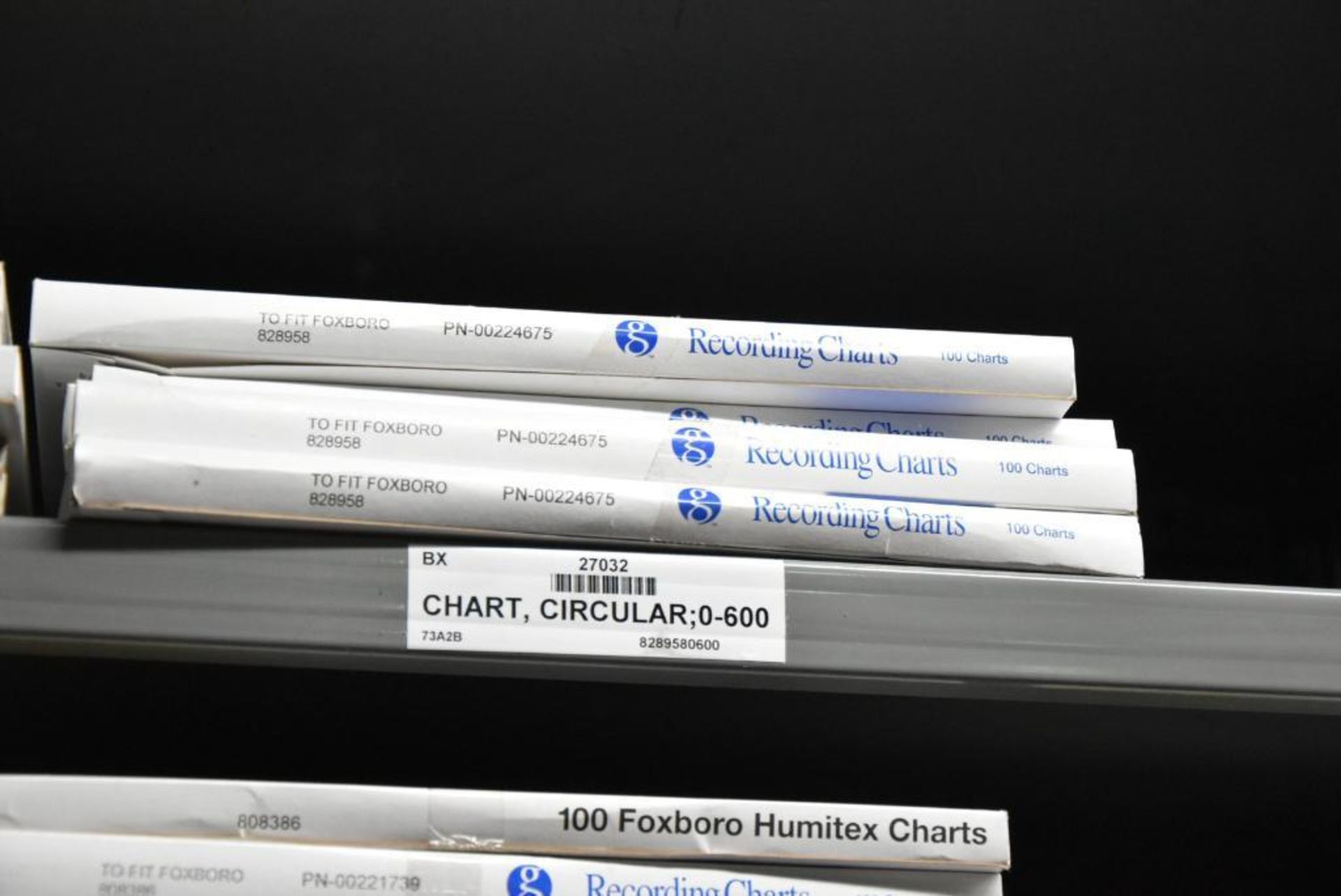 { Choice of lots: 257 } LOT/ CONTENTS OF SHELF - INCLUDING FOXBORO ...