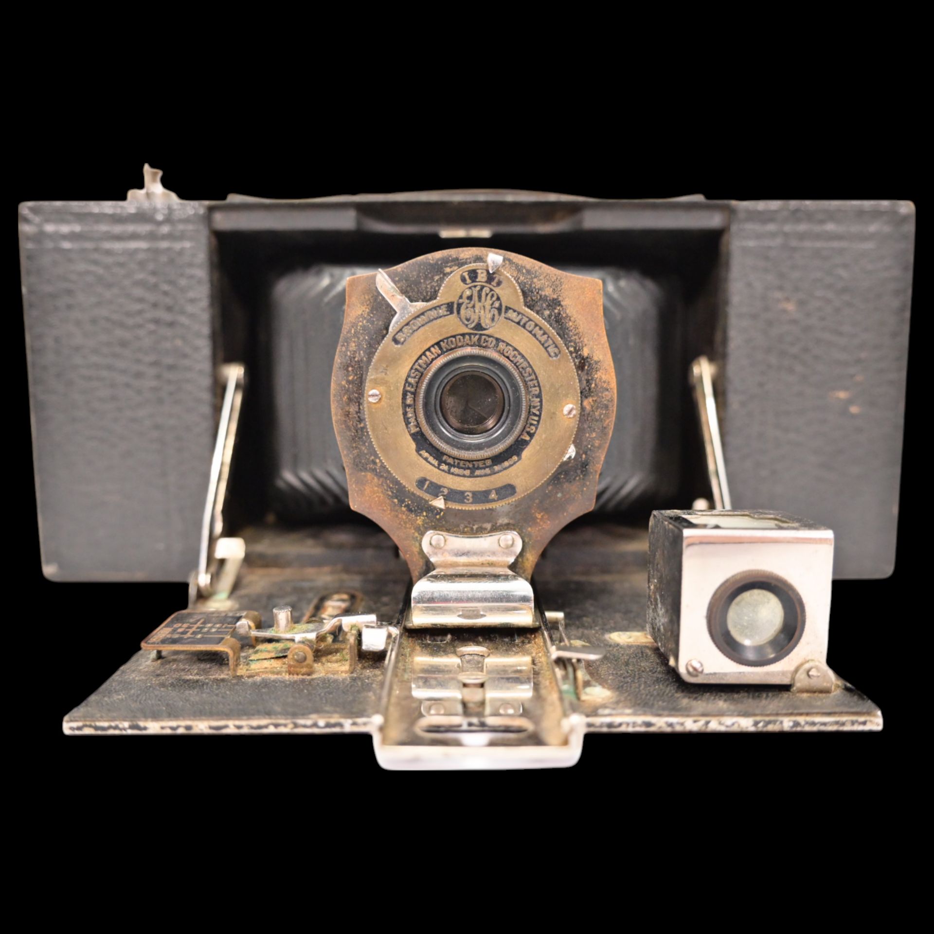 Rare WW1 war journalist Kodak No. 2A Folding Pocket Brownie Camera ...