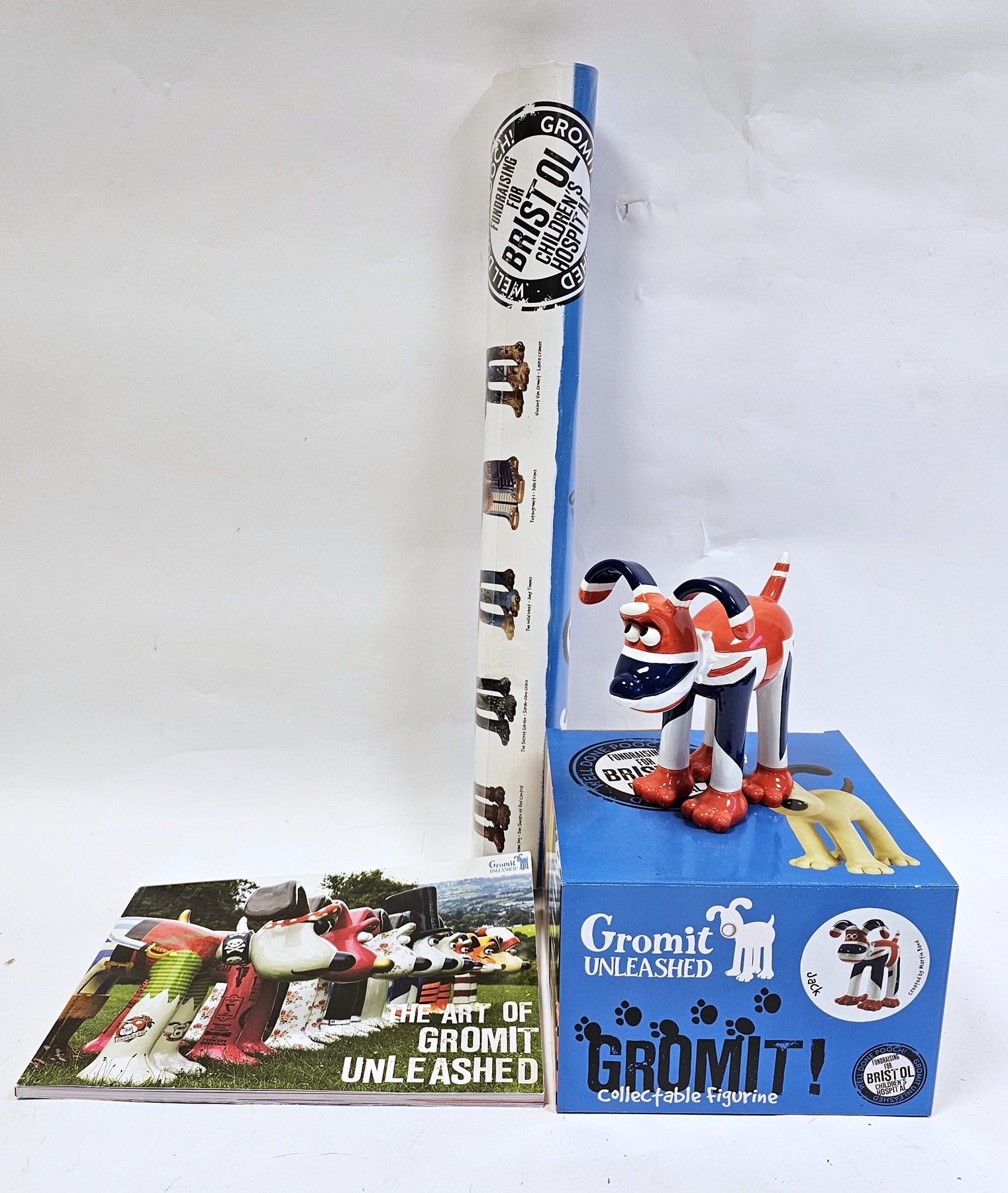 Boxed Aardman The Grand Appeal 'Gromit Unleashed' figure Jack created ...