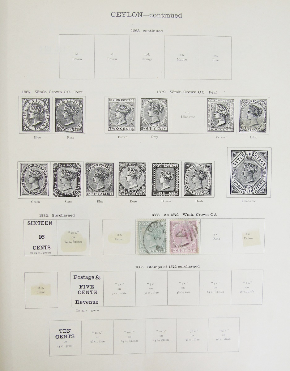 GB & British Empire stamps: Much QV-KGVI mint and used in this large ...