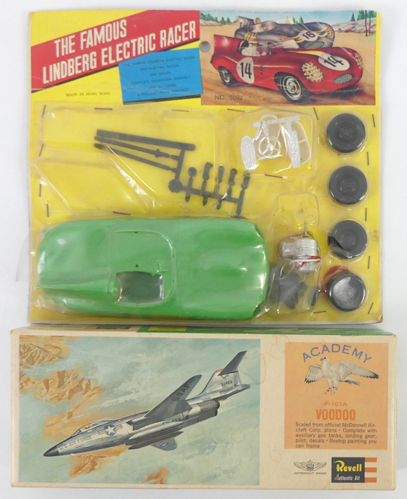 The Famous Lindberg electric racer, in original packaging, un-opened ...