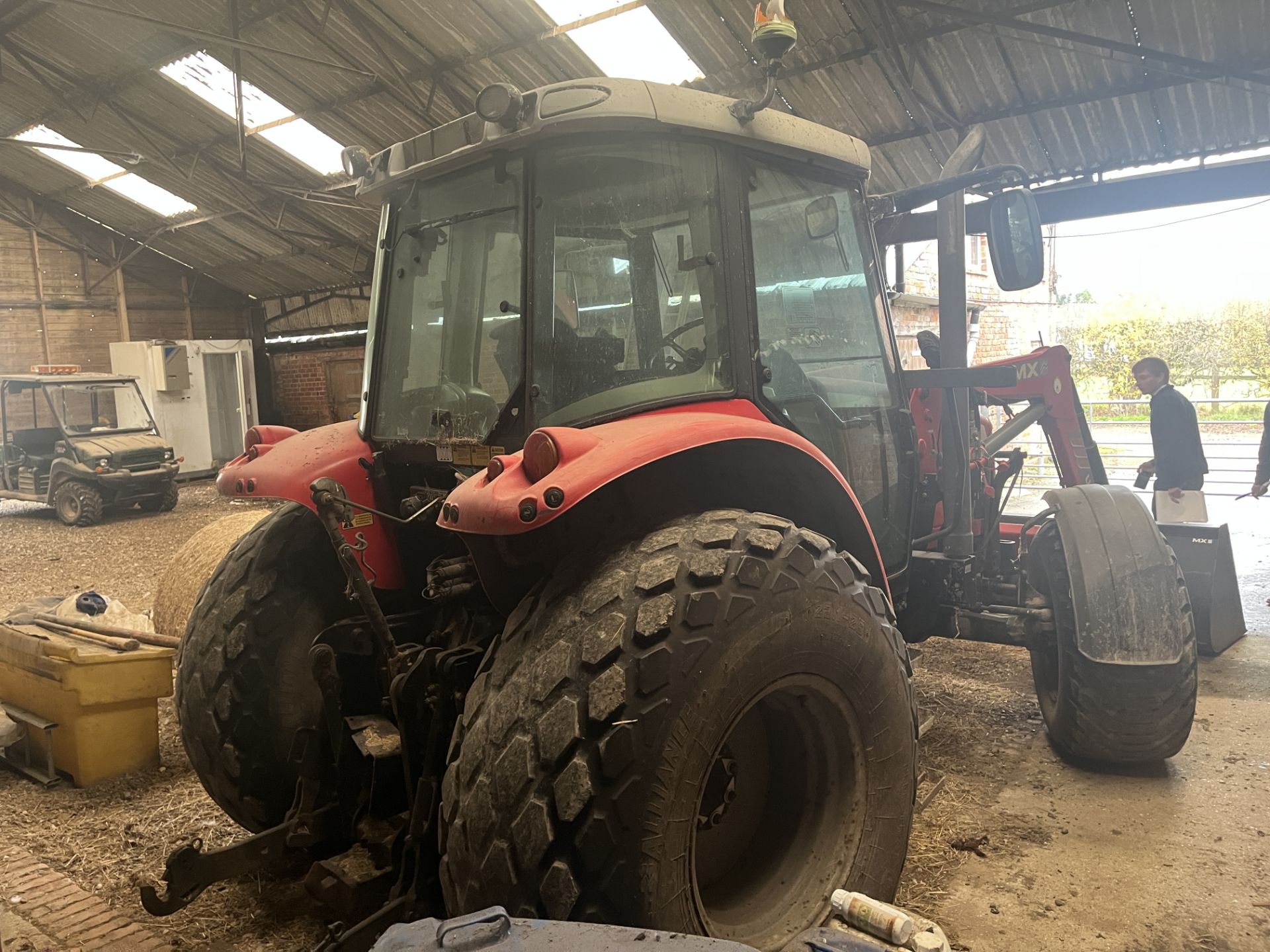 MASSEY FERGUSON 5460 DYNA -4 TRACTOR (PF08 TZE) 7601 HOURS REG. PF08 ...