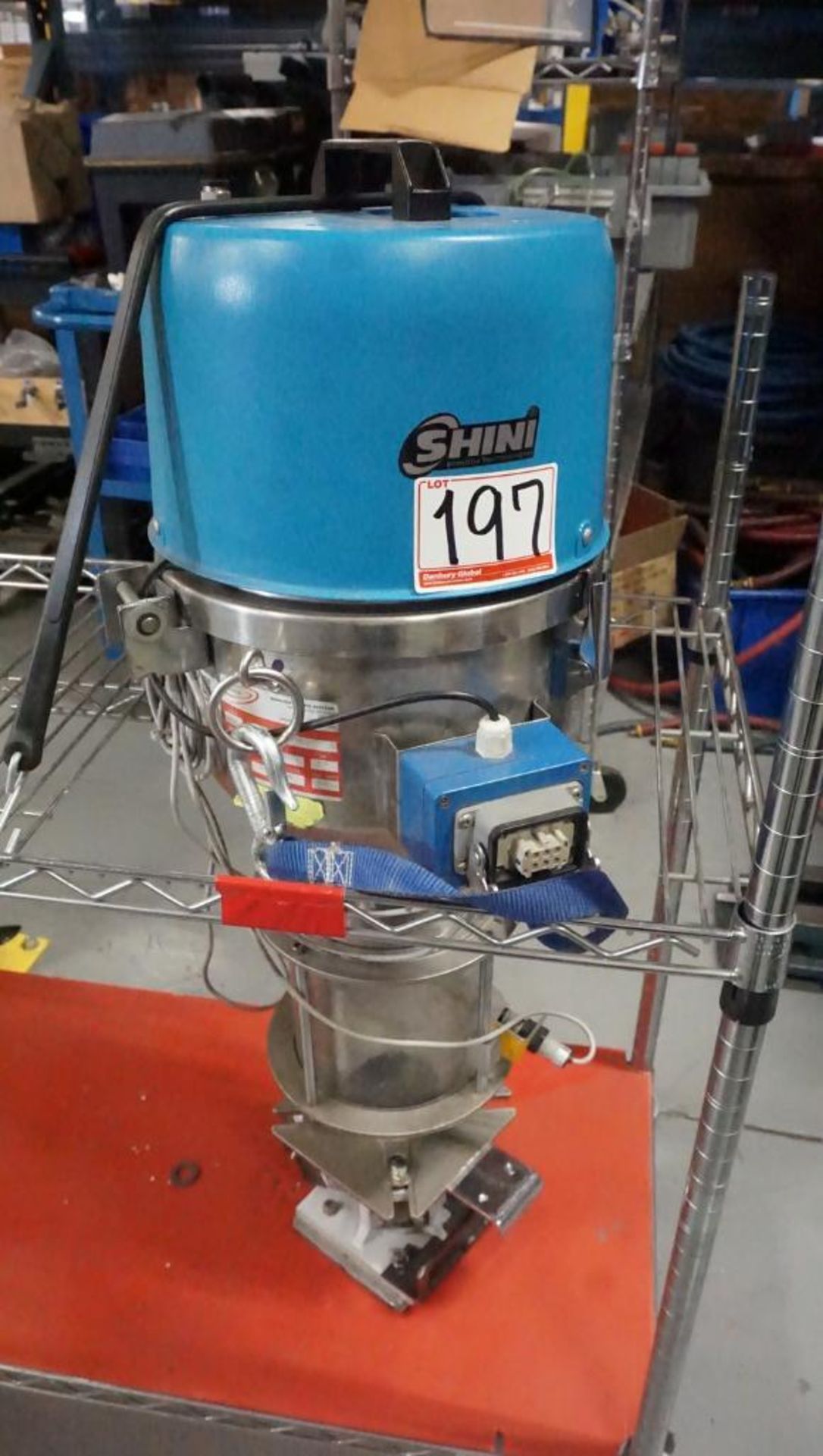 SHINI / HAMILTON SHR-12U-ES VACUUM HOPPER LOADER, S/N HPS25-8271