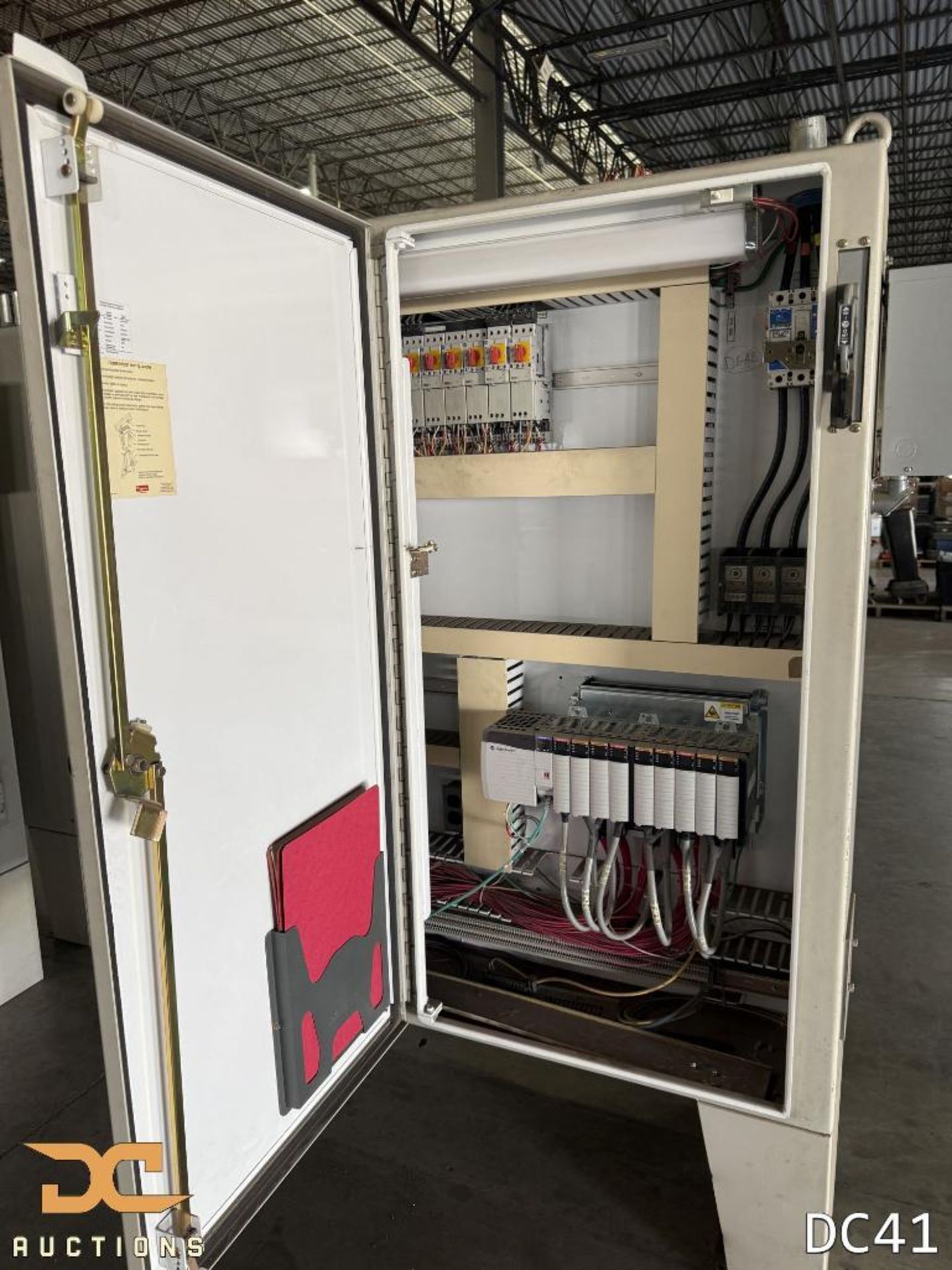 { Choice of lots: 41, 41A (P) } (2) Rapistan Systems Electrical Control ...