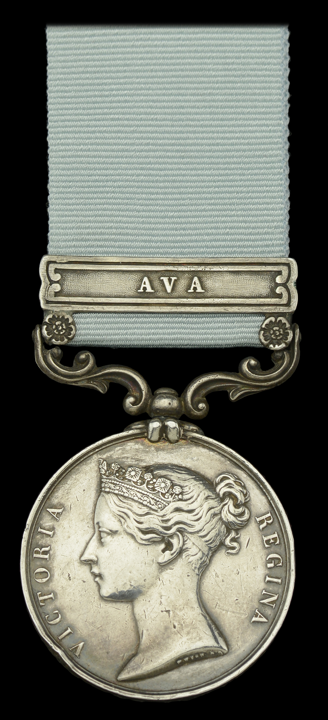 Army of India 1799-1826, 1 clasp, Ava (J. Shannon, 89th. Foot.) short ...