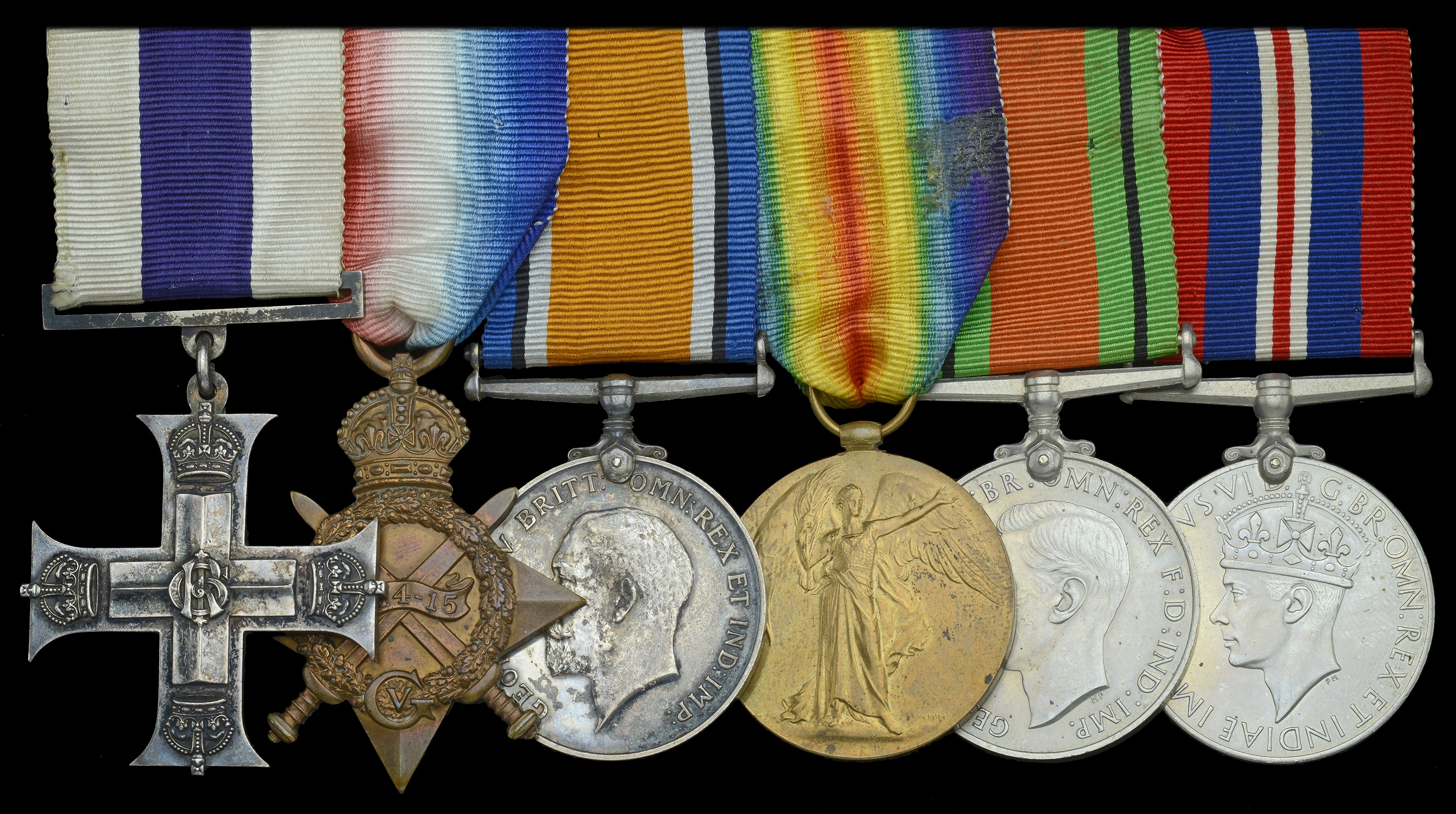 A Great War 1918 ‘Piave Front’ M.C. group of six awarded to Major C ...