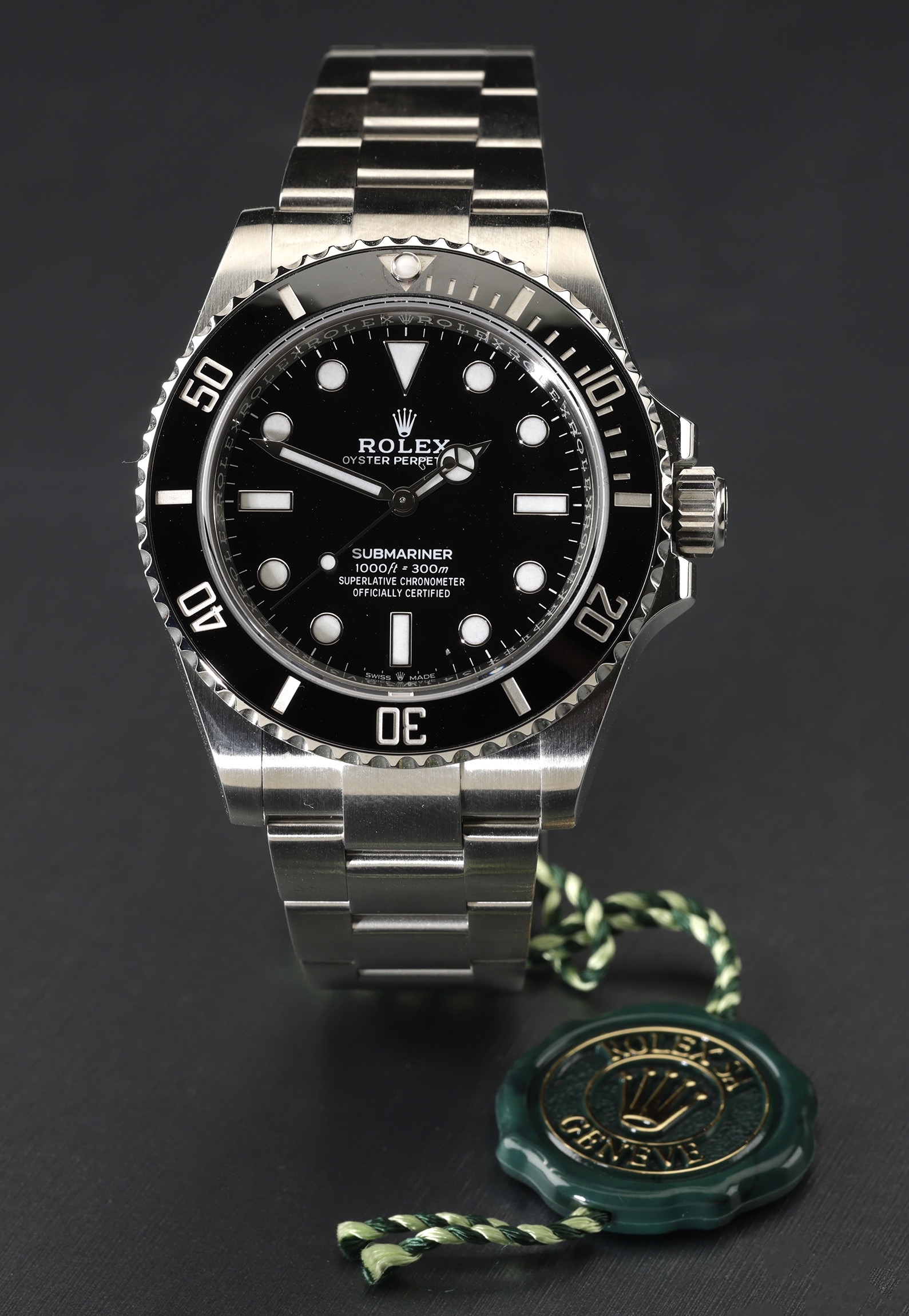 Rolex. A stainless steel automatic wristwatch with bracelet, Ref ...