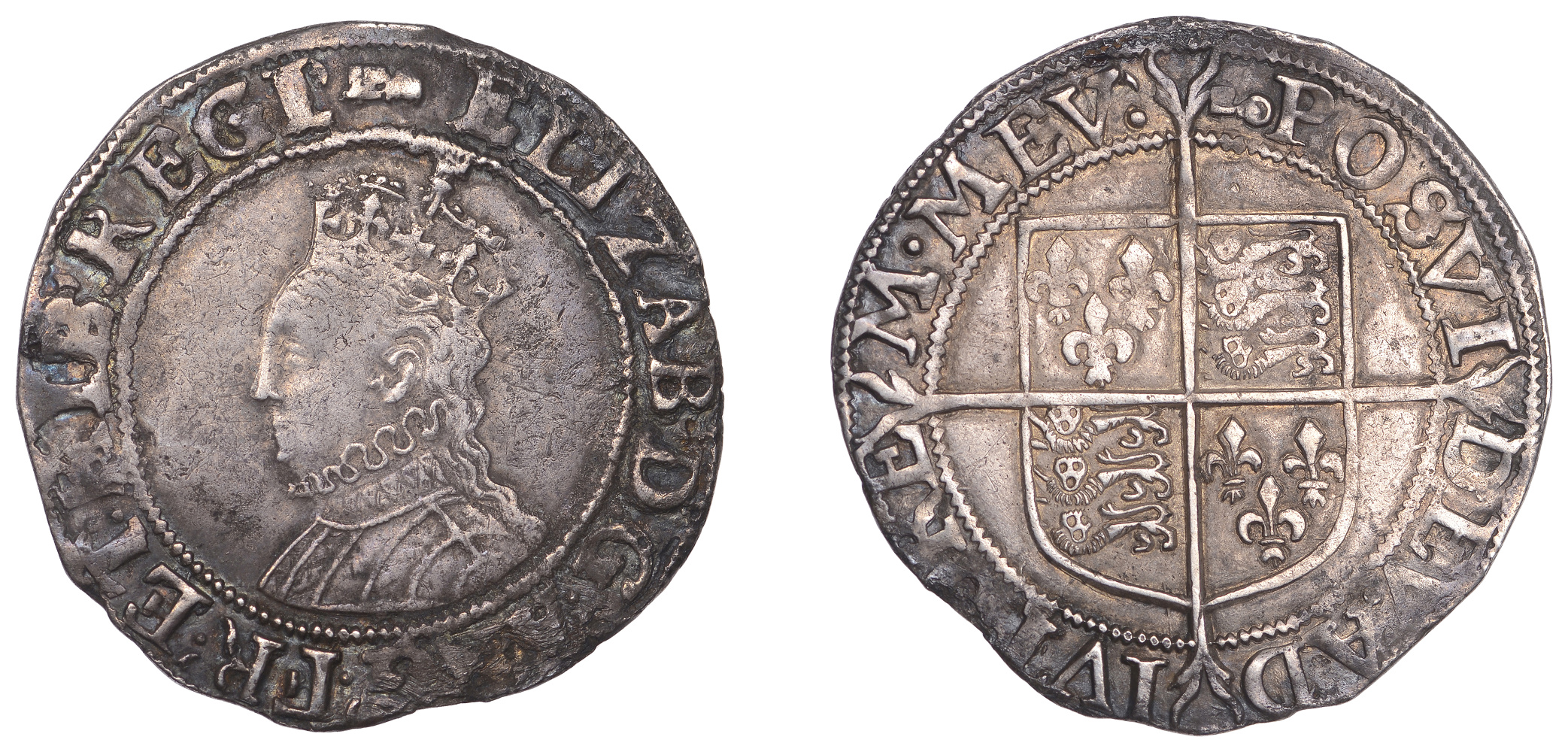 Elizabeth I (1558-1603), Sixth issue, Shilling, mm. key, bust 6B, 5.76g ...