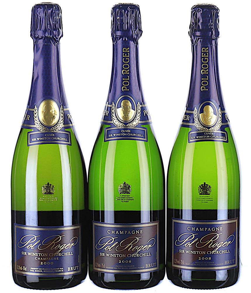 2000 Pol Roger, Sir Winston Churchill Presentation Box 1 x 75cl 2006 ...