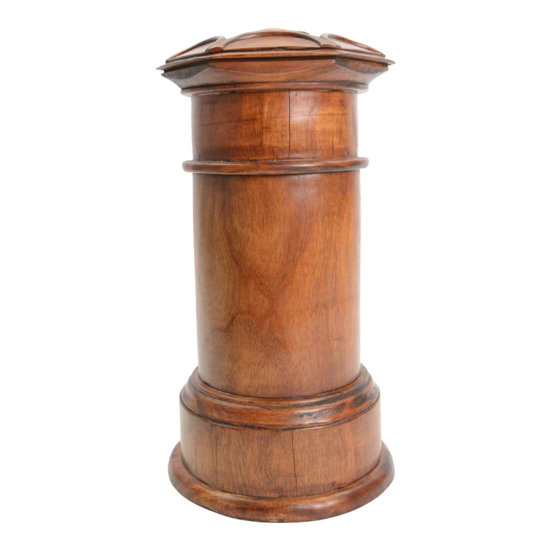 Victorian style mahogany Country House domestic post box, of ...