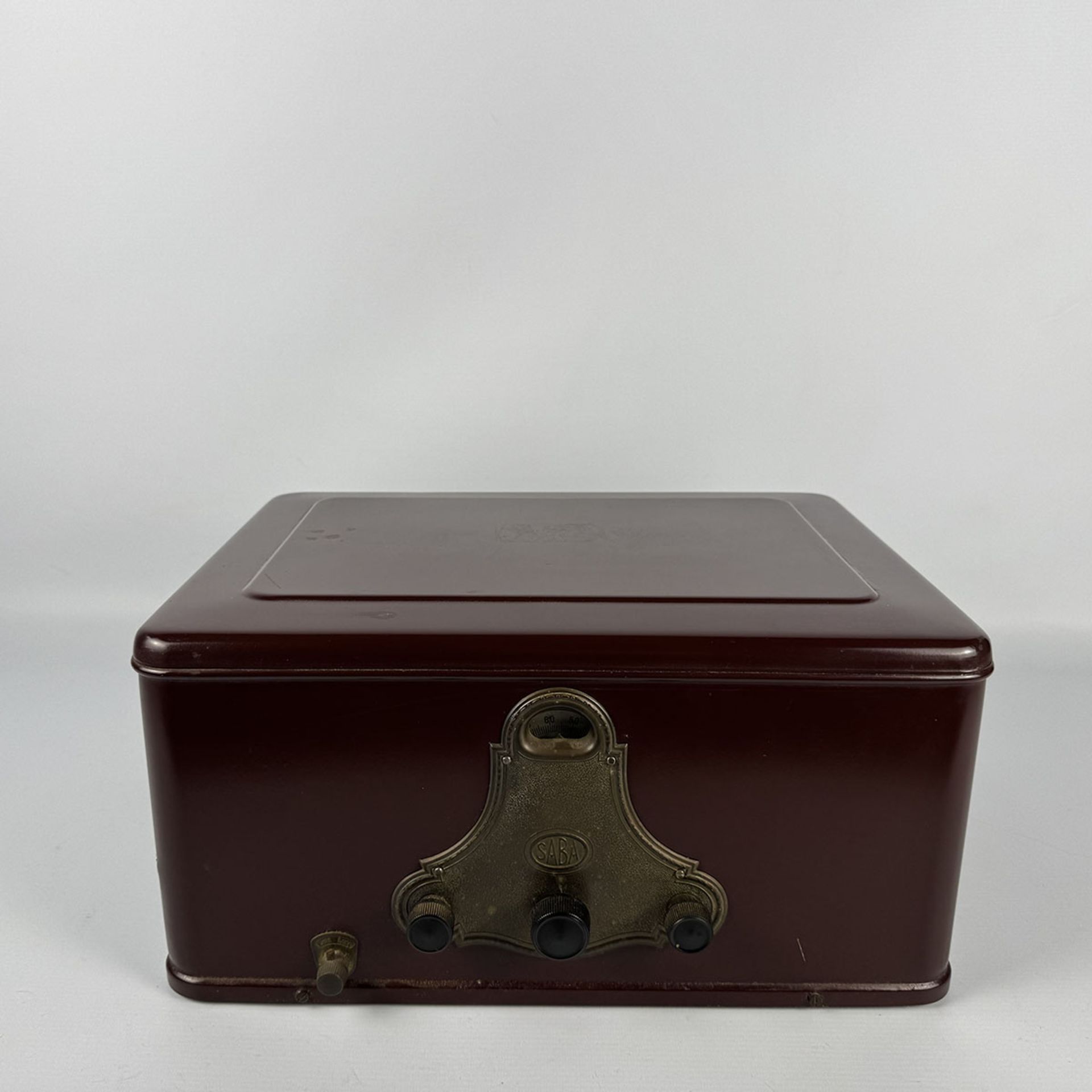 German Saba SWM4 six tube radio (1929-1930), produced by Schwer & Sohne ...