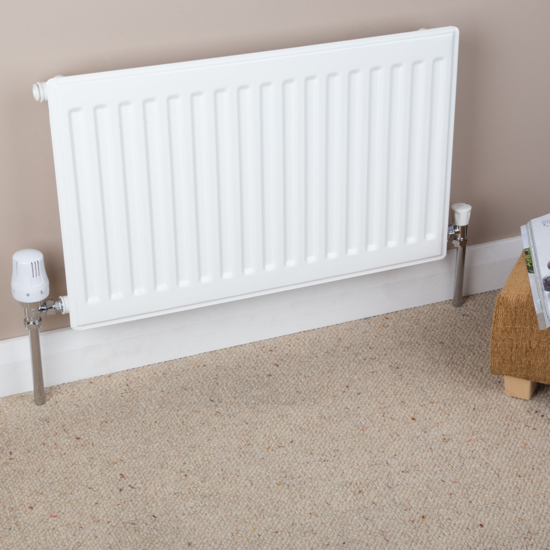 25X TYPE 11 SINGLE PANEL WHITE RADIATORS WITH CONVECTOR 400X800MM ...