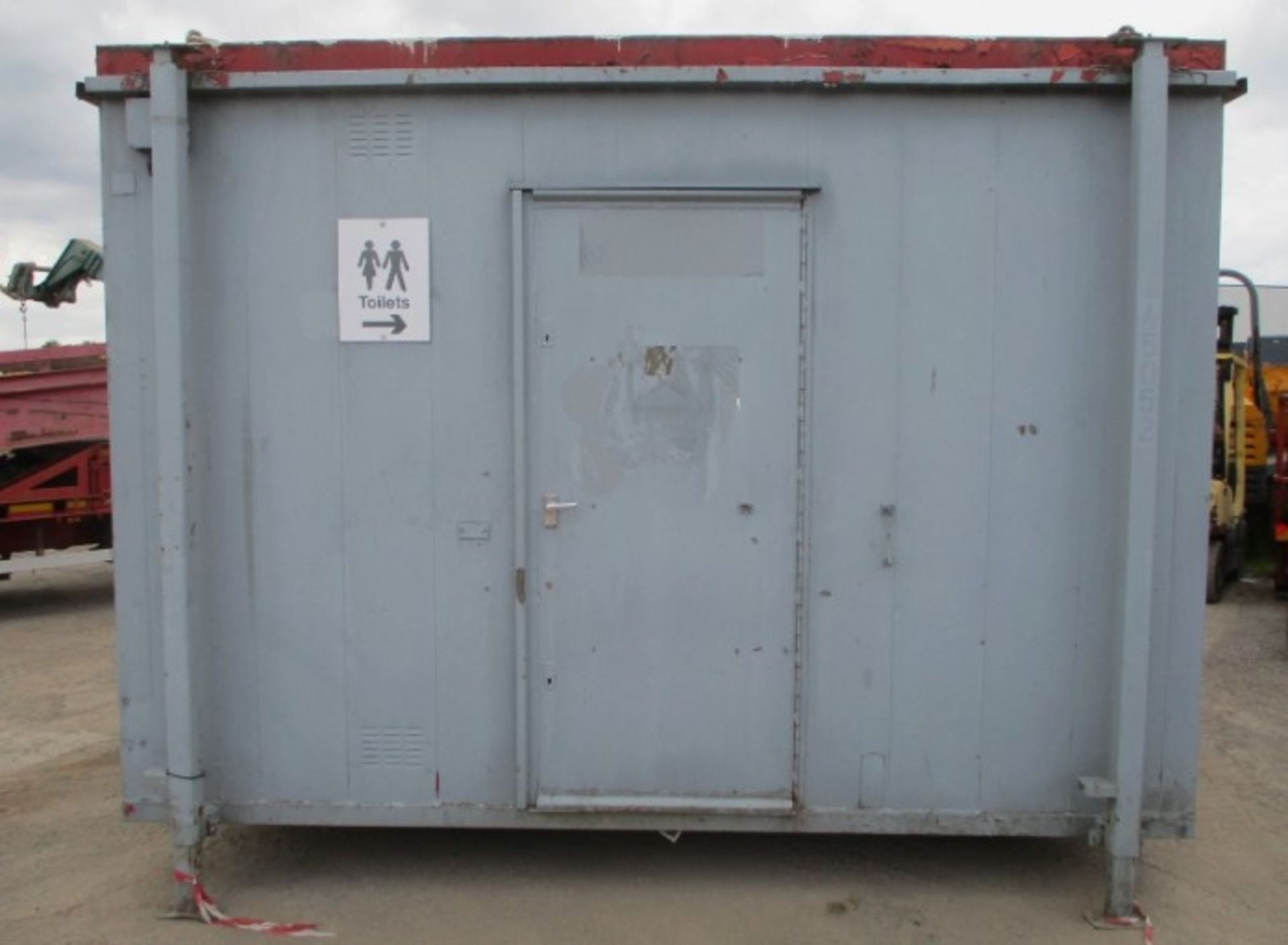 12ft Shipping Container Toilet BlockLength: 12ftConfiguration:Male side ...