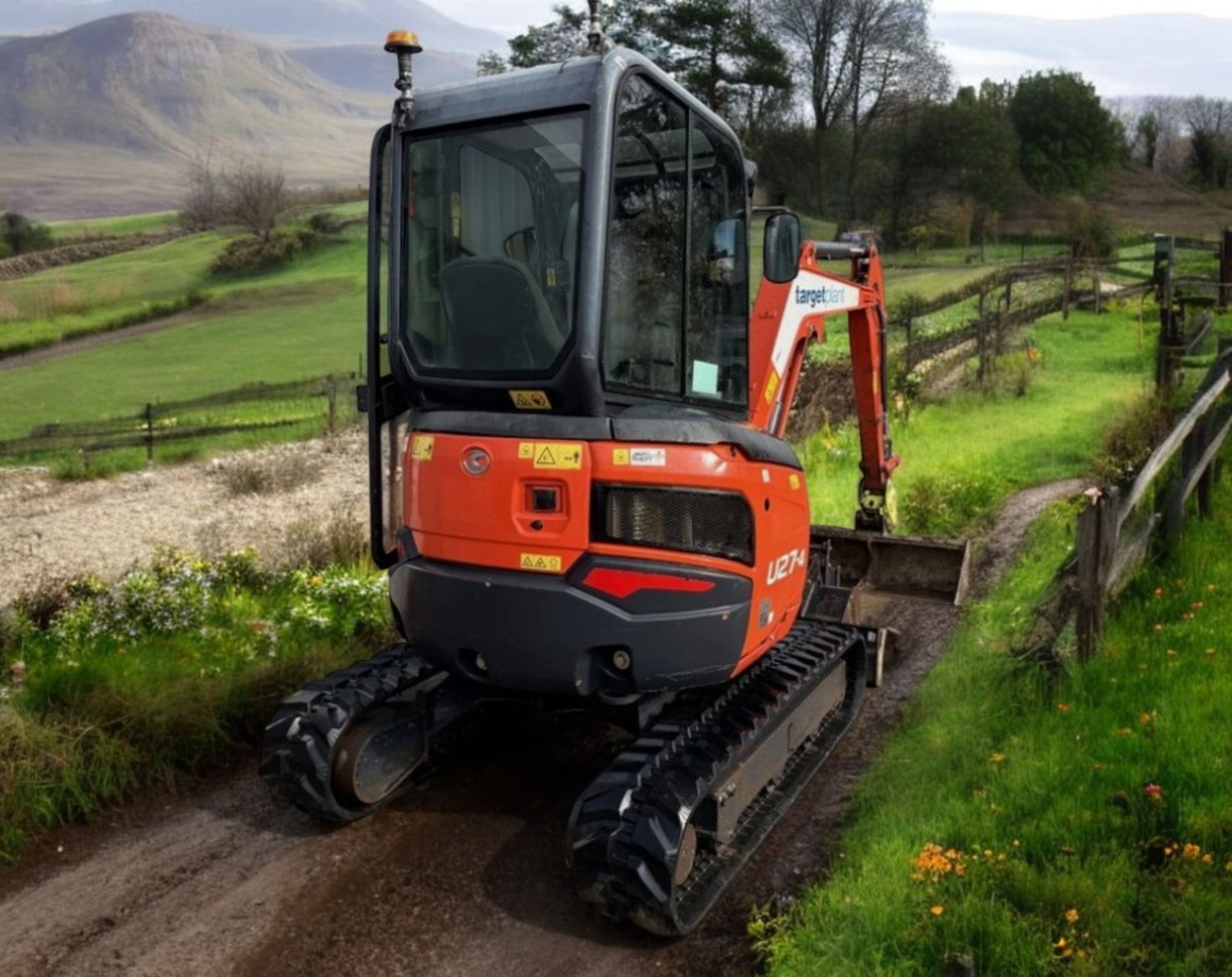 2021 Kubota U27-4 2.7t Mini Excavator / Digger – 2067 Hours – With 3 ...