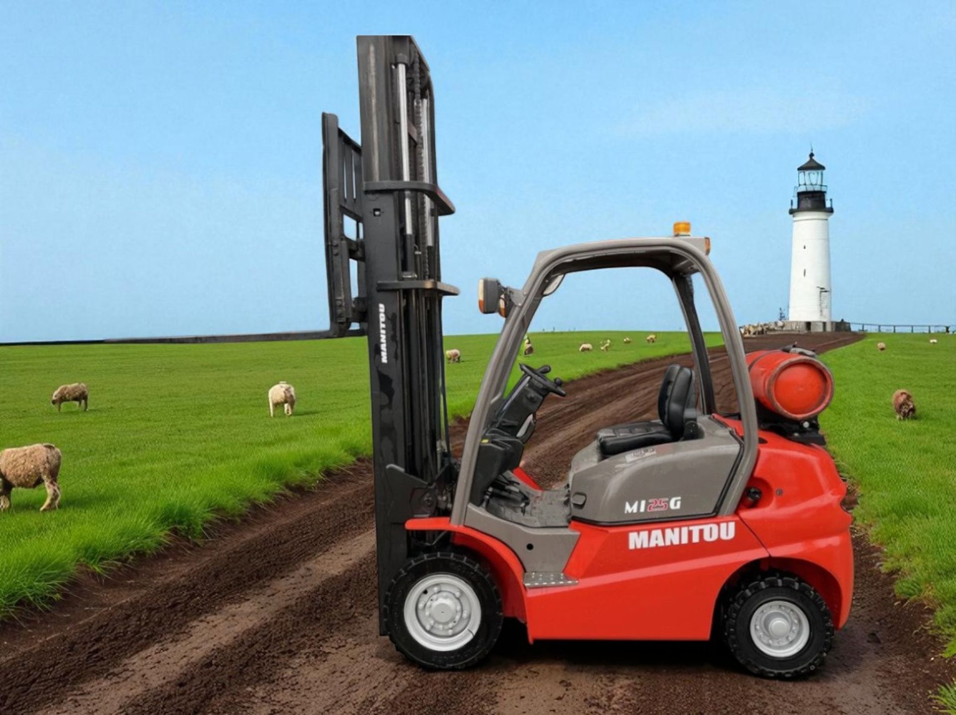 2017 Manitou MI25G LPG Forklift – 2.5 Tonne – Duplex MastYear of ...