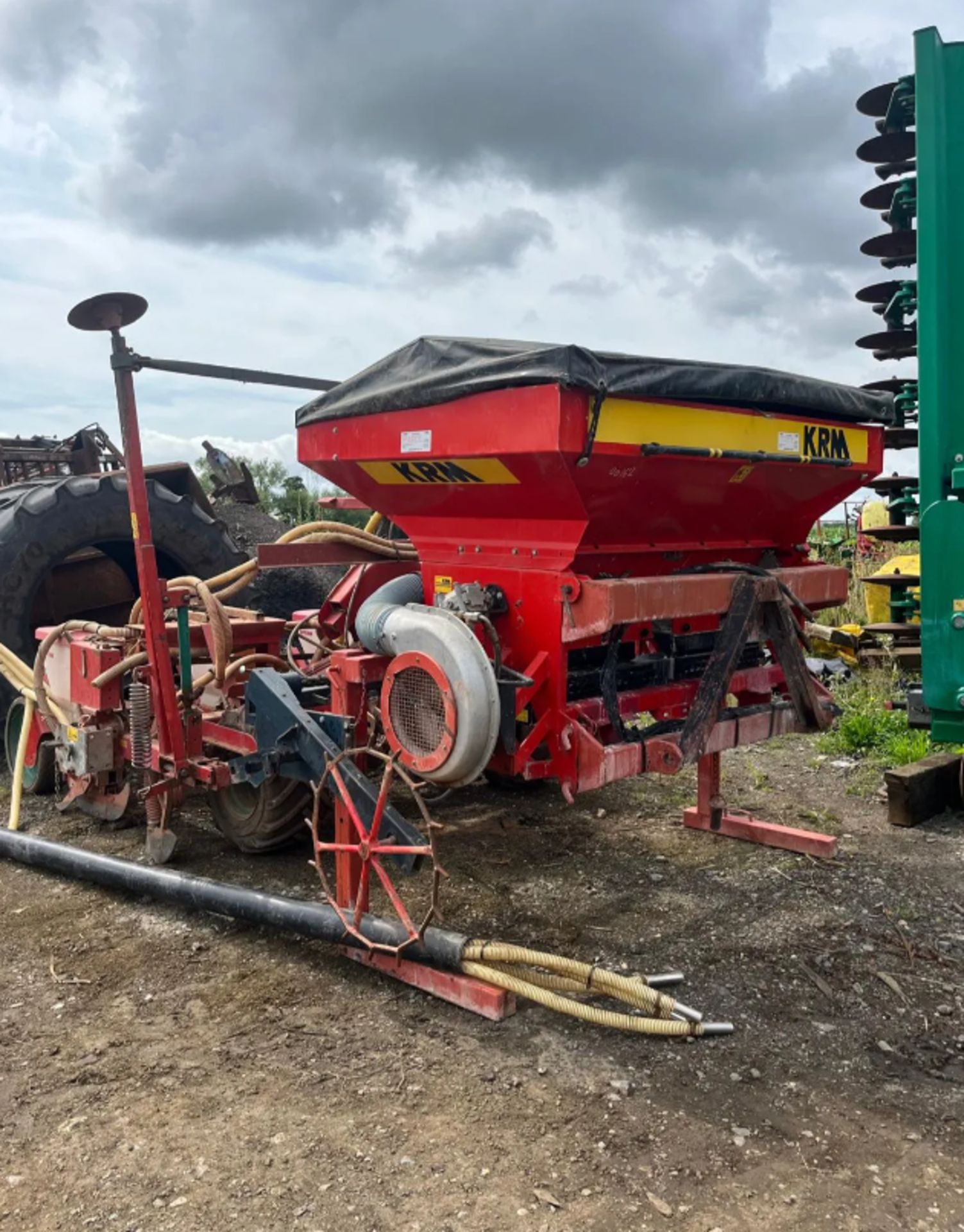 KRM 4m DrillMake: KRMType: Seed DrillWorking Width: 4 MetresTurn Your ...