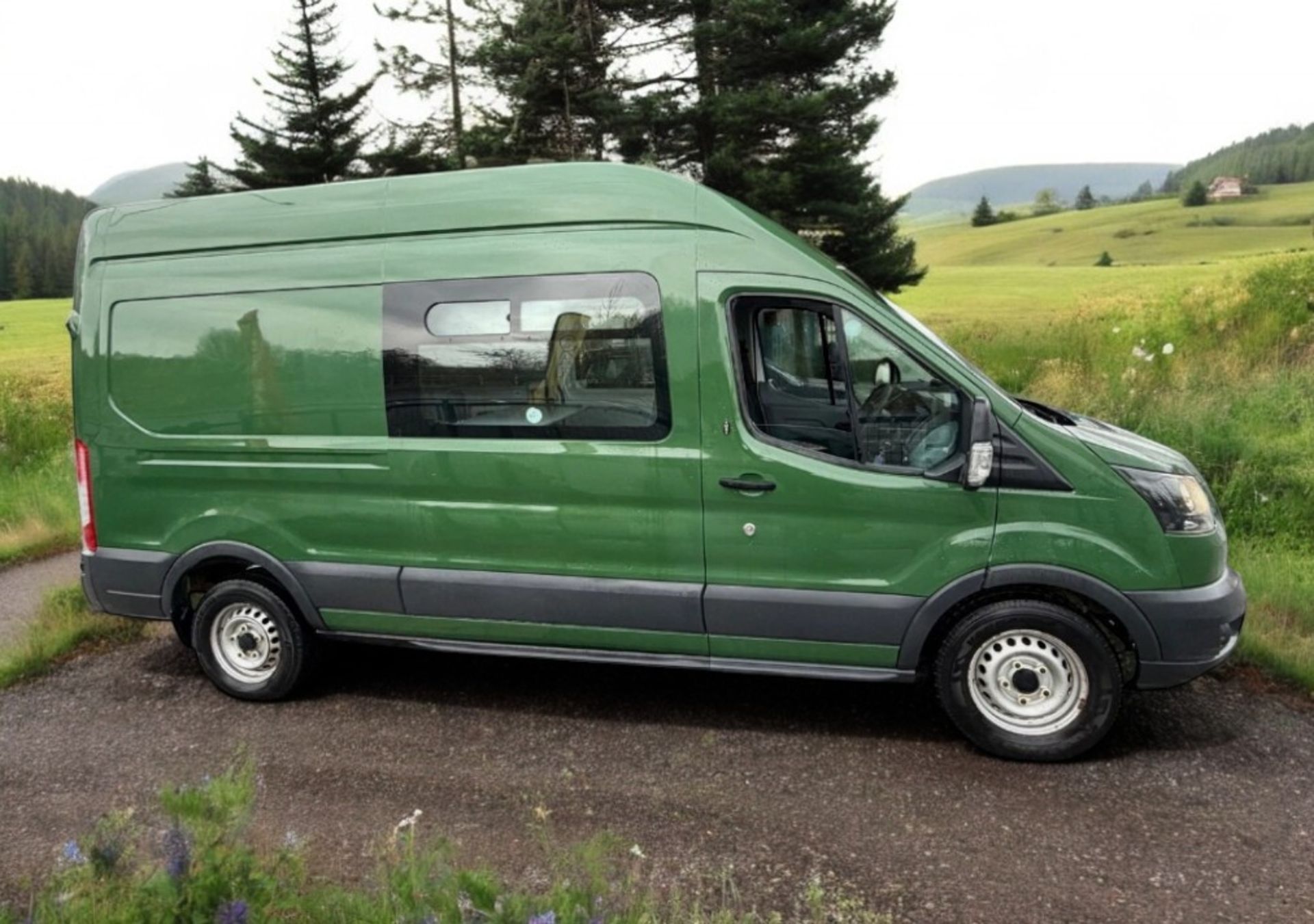 2017 FORD TRANSIT T350 130PS LWB WELFARE UNIT WITH REAR TOILET EURO ...