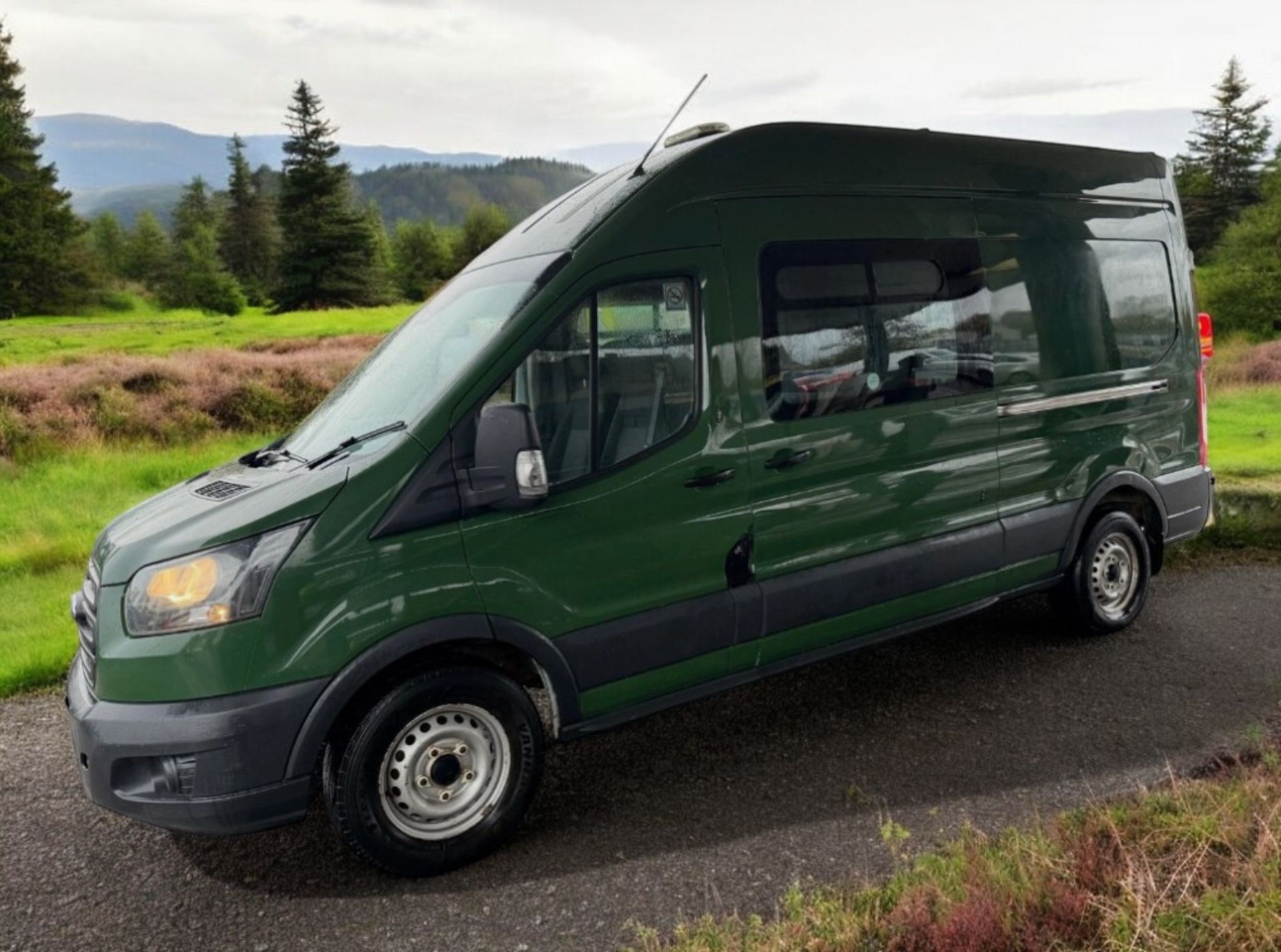 2017 FORD TRANSIT T350 130PS LWB WELFARE UNIT WITH REAR TOILET EURO ...