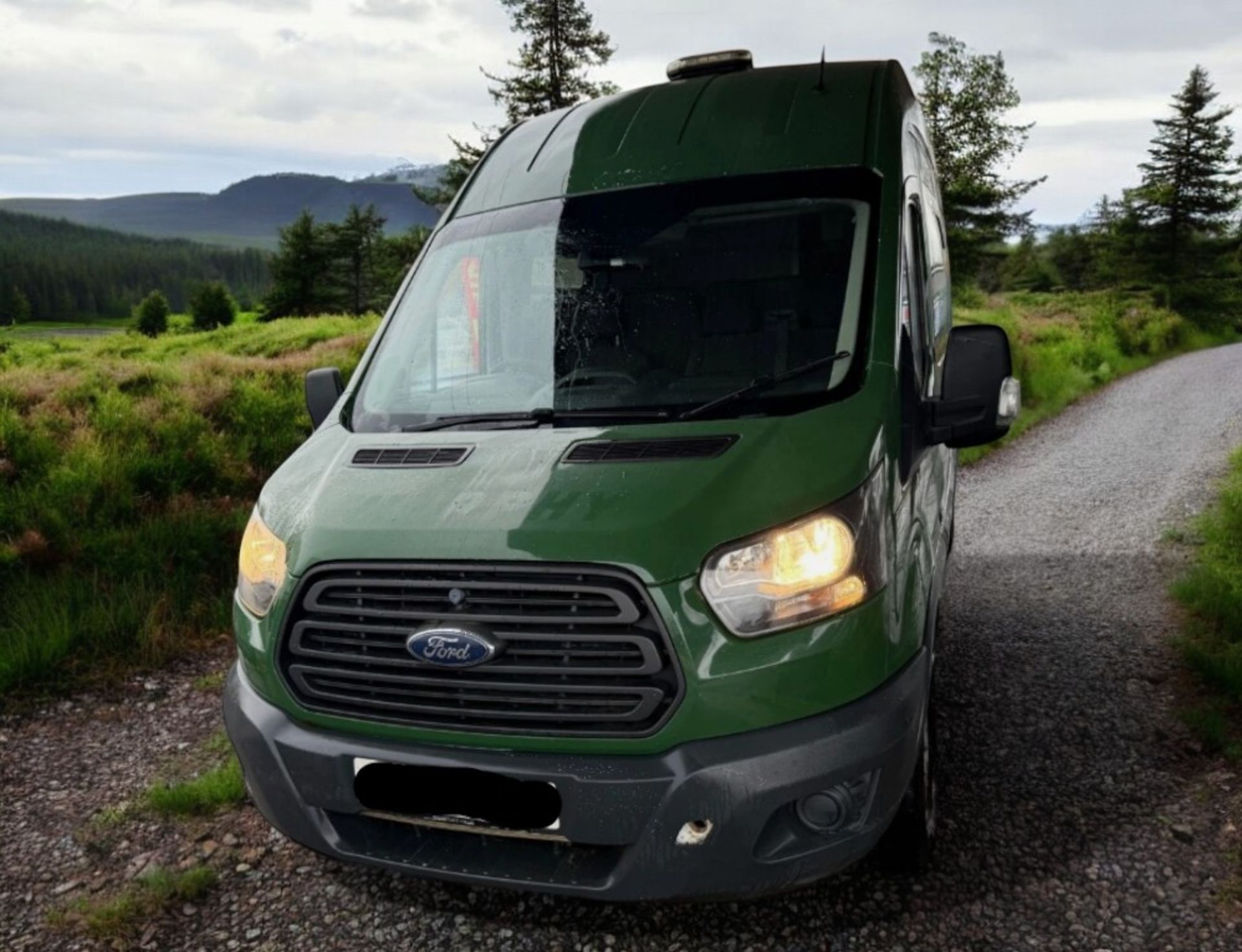 2017 FORD TRANSIT T350 130PS LWB WELFARE UNIT WITH REAR TOILET EURO ...
