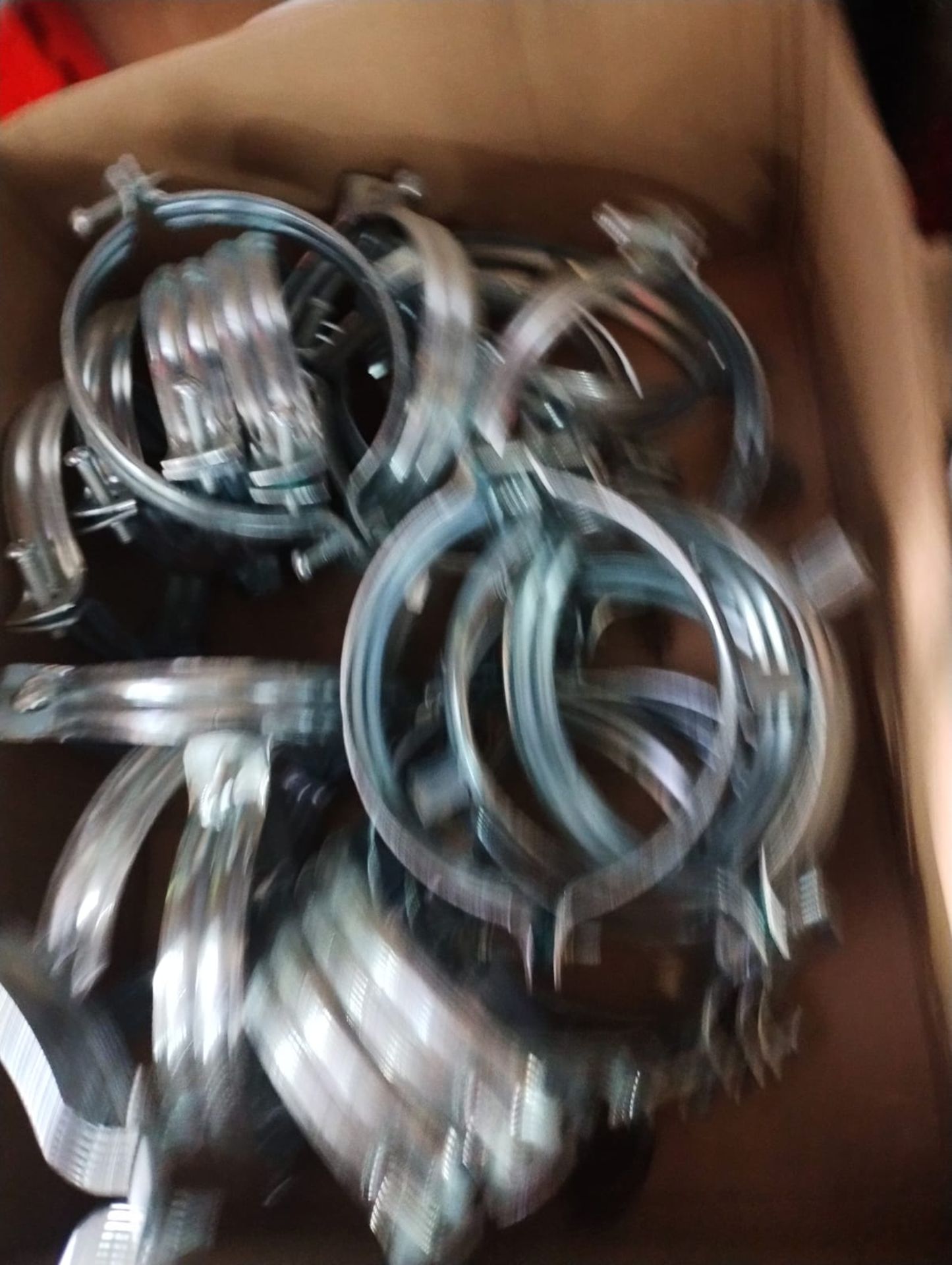 Walraven 2S Unlined Pipe Clamps M8/10 104-112/ 4" Joblot of 24 ...