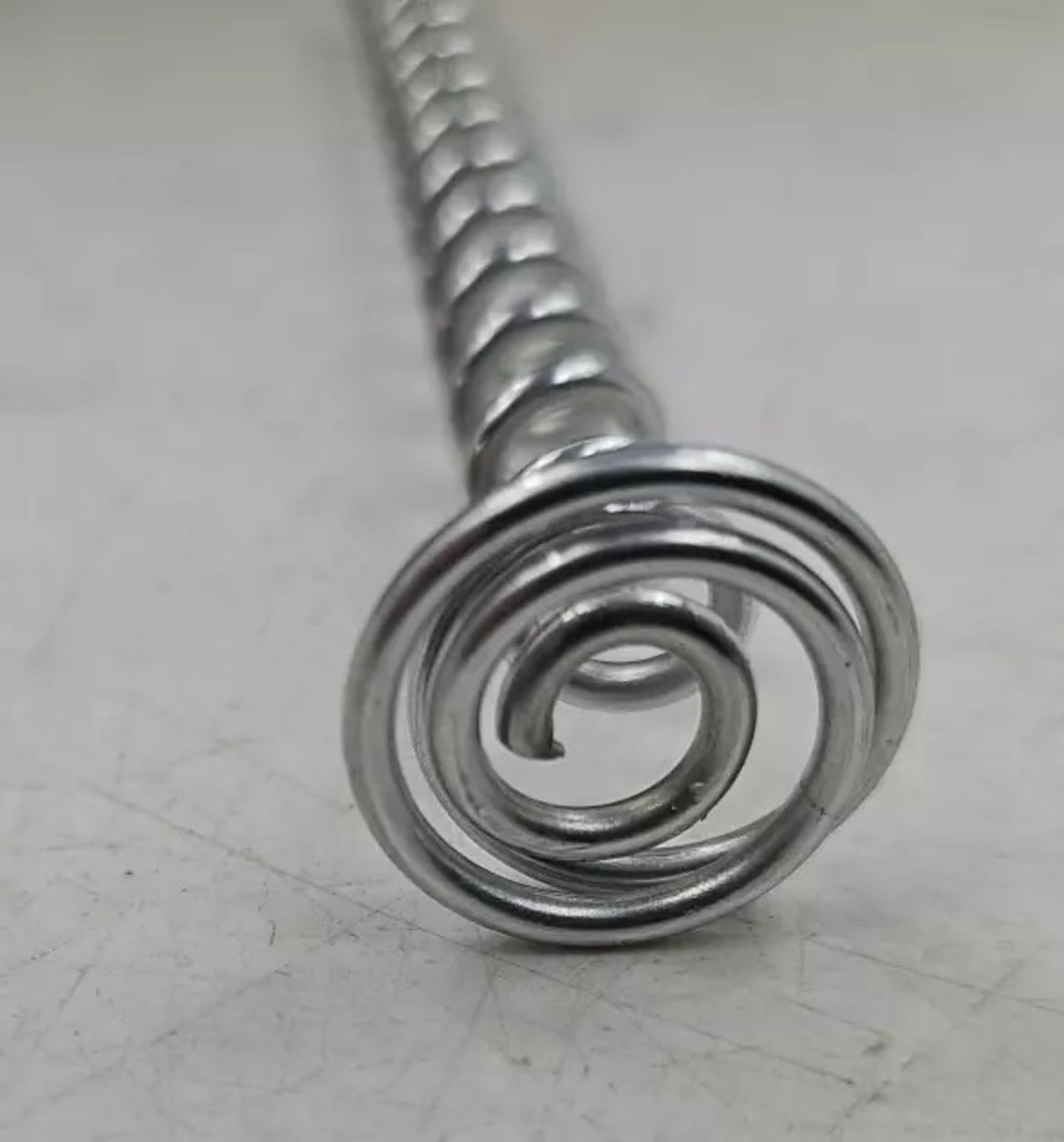 Galvanised Spiral Pigtail Fixing Screw A1 Non-combustible Fire ...