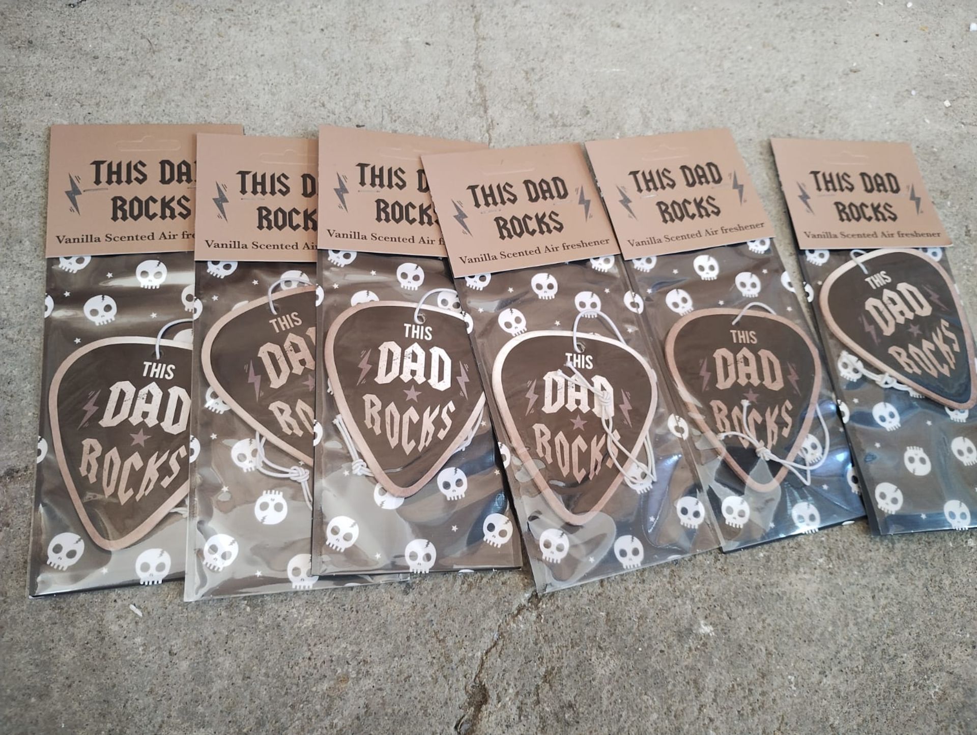 This Dad Rocks - Vanilla Scented air Freshener - new in original ...