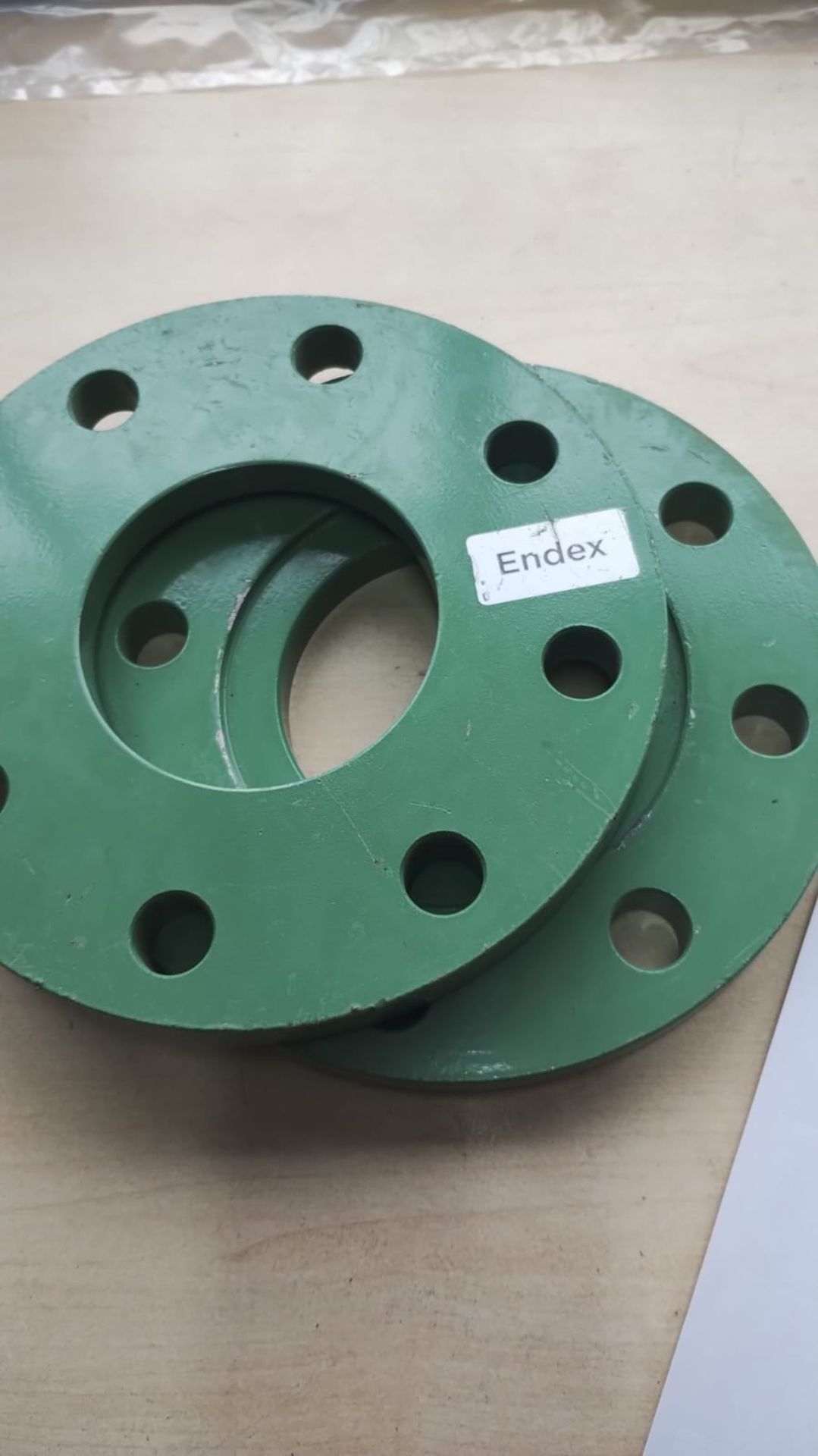 PEGLER ENDEX BI- METAL FLANGE -PN10-76MM -8 Hole -Joblot of 2 No ...