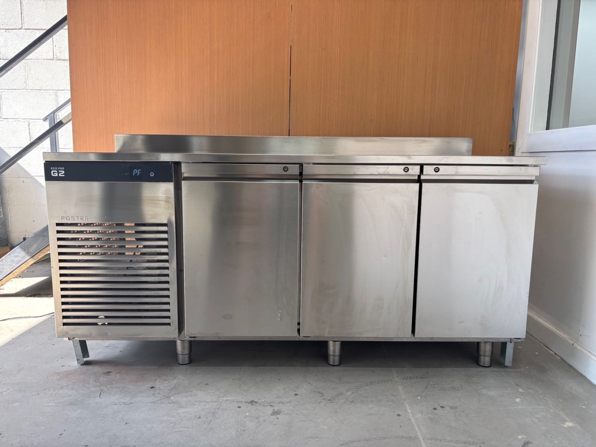 FOSTER COUNTERTOP 3 DOOR DELI DISPLAY FRIDGE COMMERCIAL USEDPREVIOUSLY ...