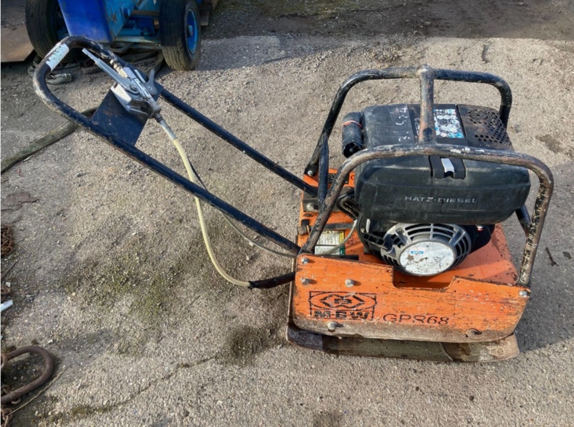 2012 MBW GPR68 Plate Compactor – ReversibleYear: 2012Engine: Hatz ...