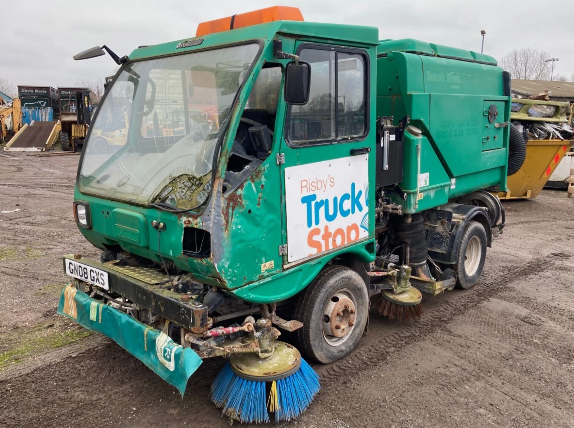 Scarab Minor Road Sweeper – Spares or RepairMake: ScarabModel ...
