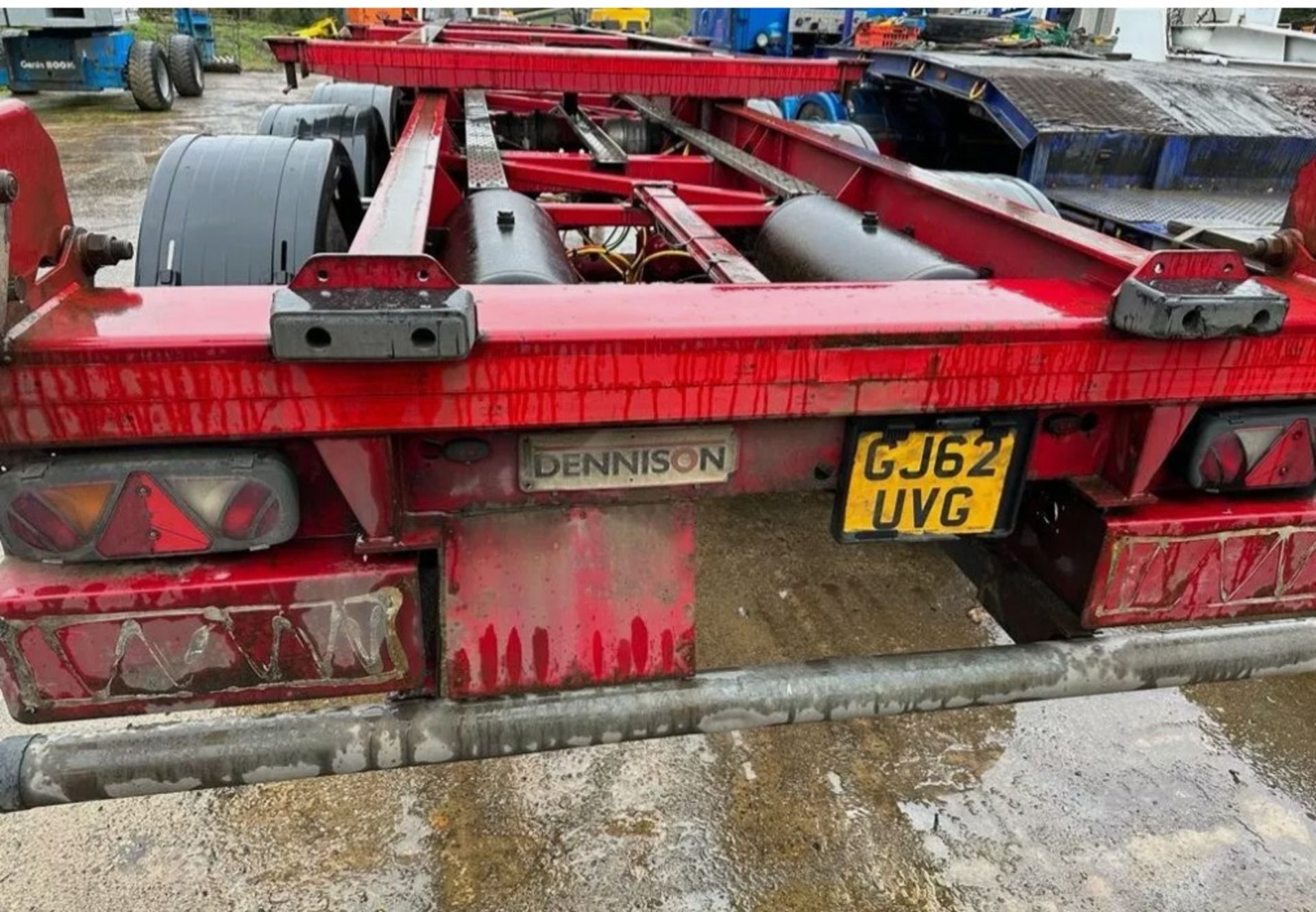 ennison Skelly Trailer – 3-Axle Container Trailer with Extendable ...
