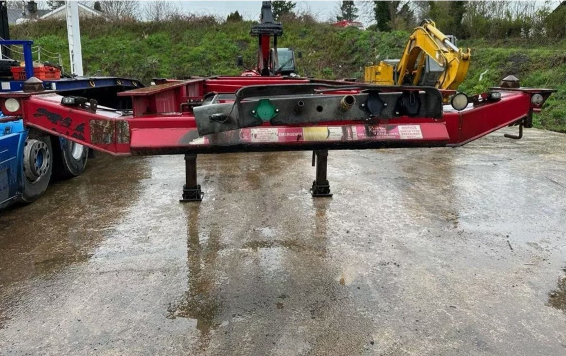 ennison Skelly Trailer – 3-Axle Container Trailer with Extendable ...