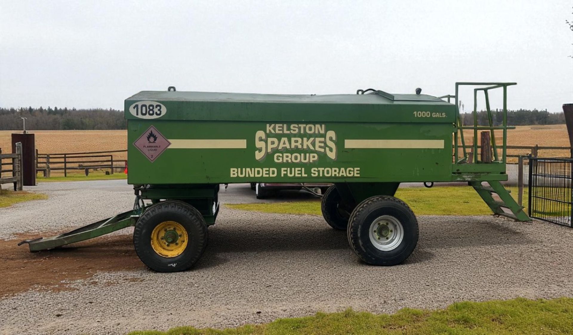 2020 Bunded Diesel Bowser – 4500 Litre CapacityPetrol engine pumpFlow ...