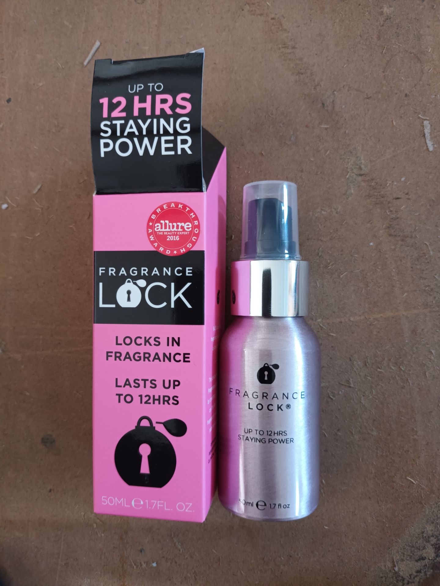 5712 x fragrance lock 50ml bottles (119 boxes Containing 8 boxes of 6 ...