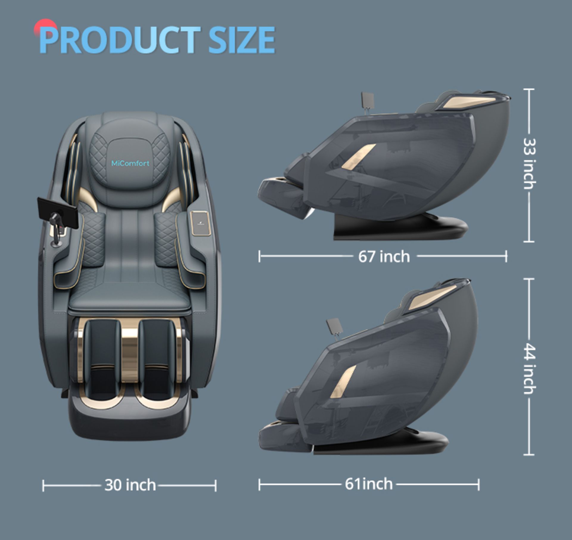 NO VAT ON HAMMERThe Serenity Massage Chair is our premium and most ...