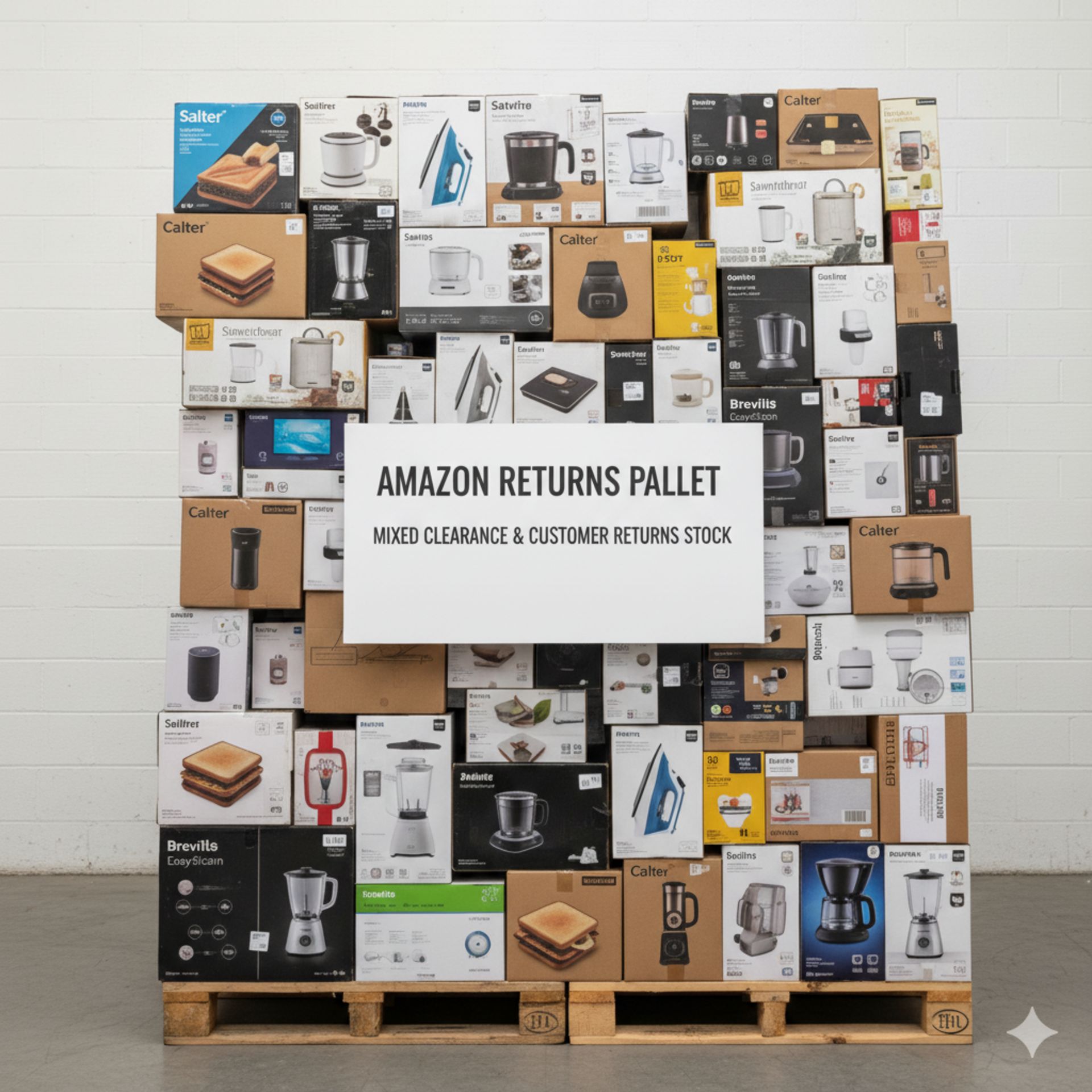 Household Goods Pallet - Mixed Clearance Stock - Estimated RRP £3,000-£ ...